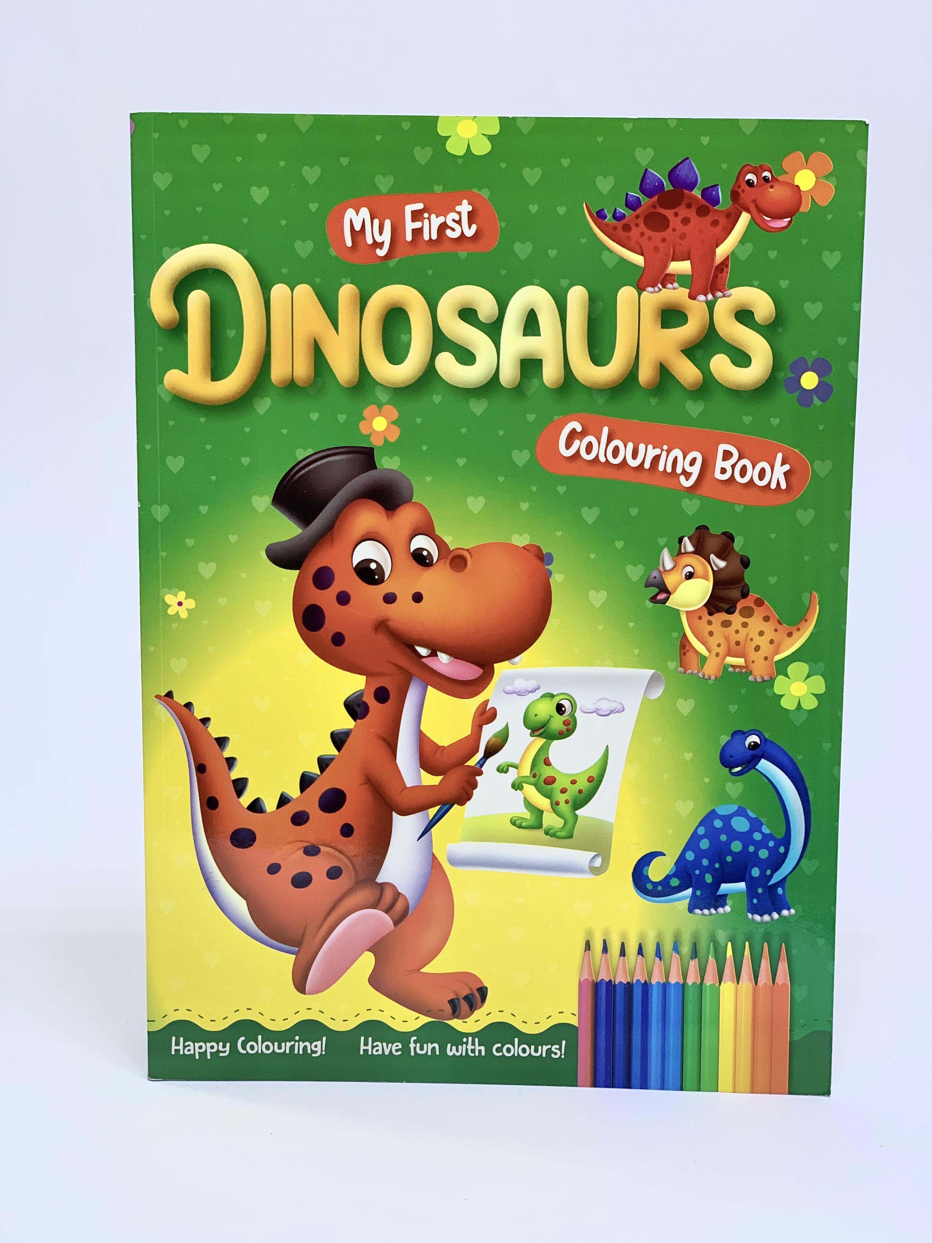 MY FIRST DINOSAURS COLOURING BOOK – AL NAHAR STATIONERY