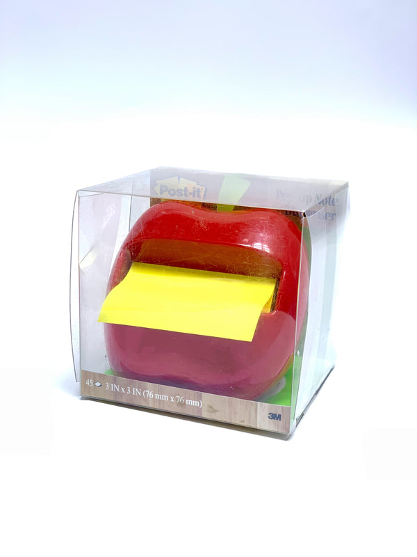 Post-it Pop-up Notes Dispenser, Apple-Shaped Dispenser and Post-it Sup ...
