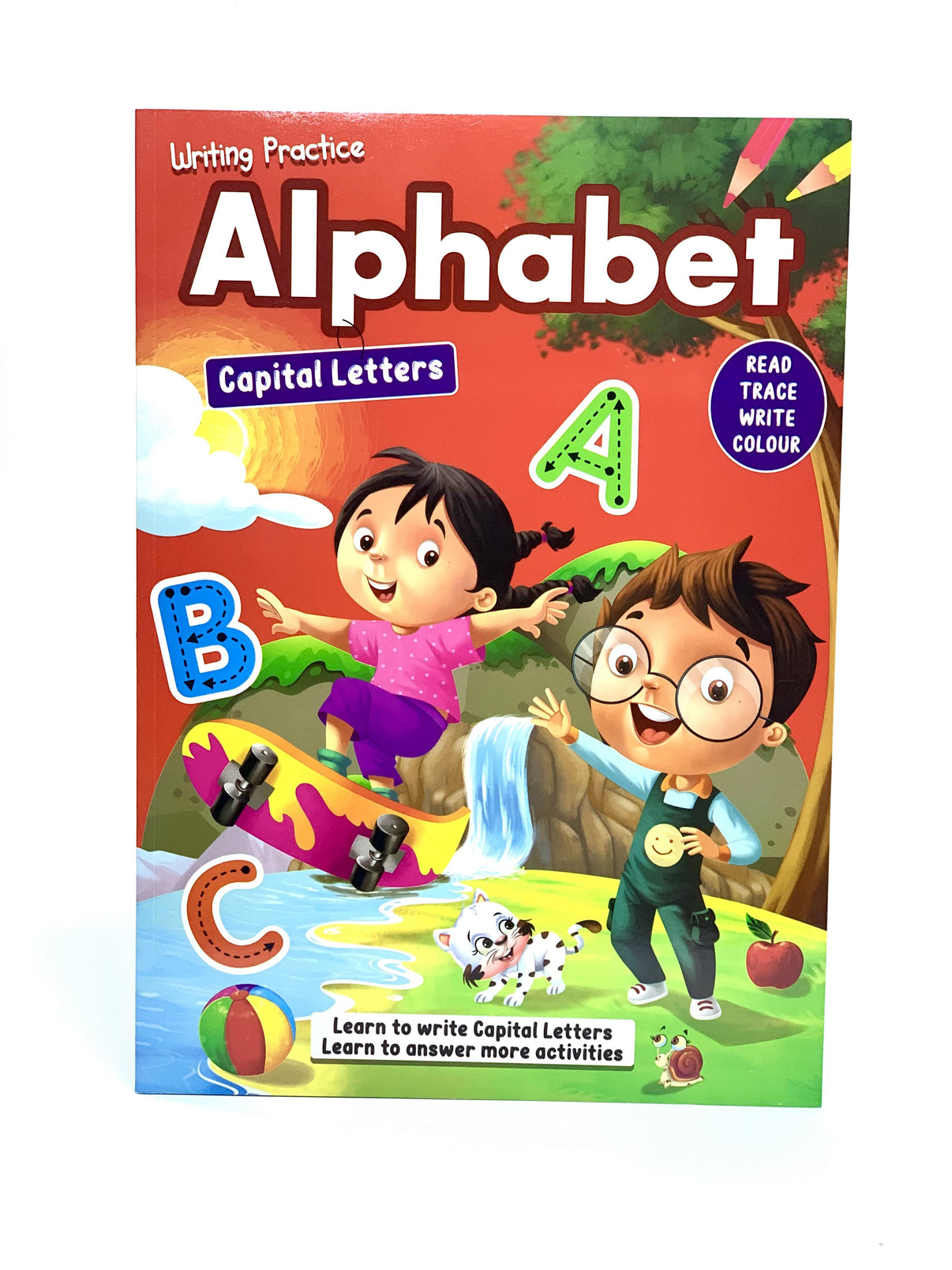 ALPHABET CAPITAL LETTERS WRITING PRATICE BOOK – AL NAHAR STATIONERY