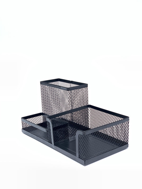 Metal Mesh Desk Organizer, Black – AL NAHAR STATIONERY