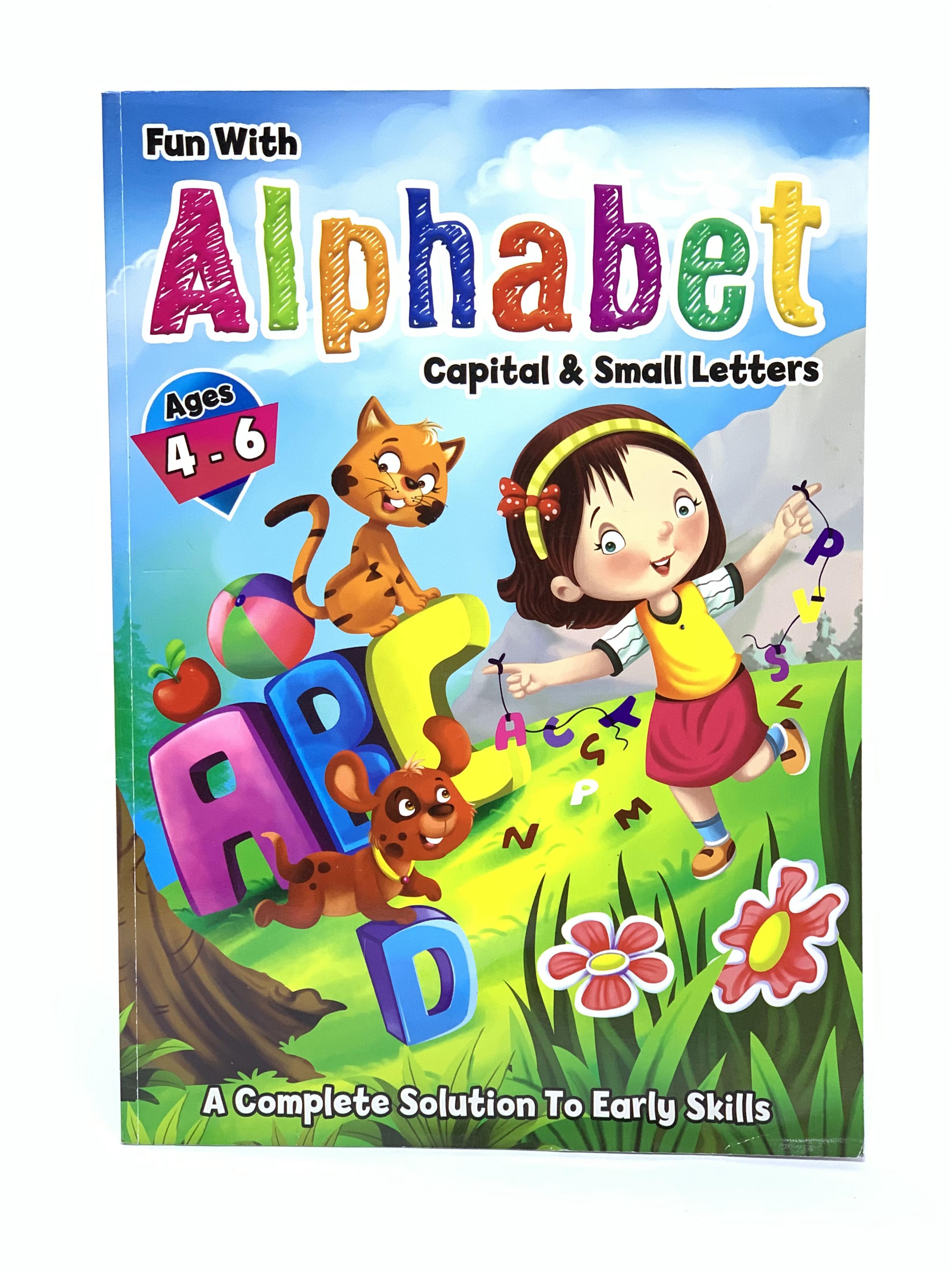 ALPHABET CAPITAL & SMALL LETTERS BOOK – AL NAHAR STATIONERY