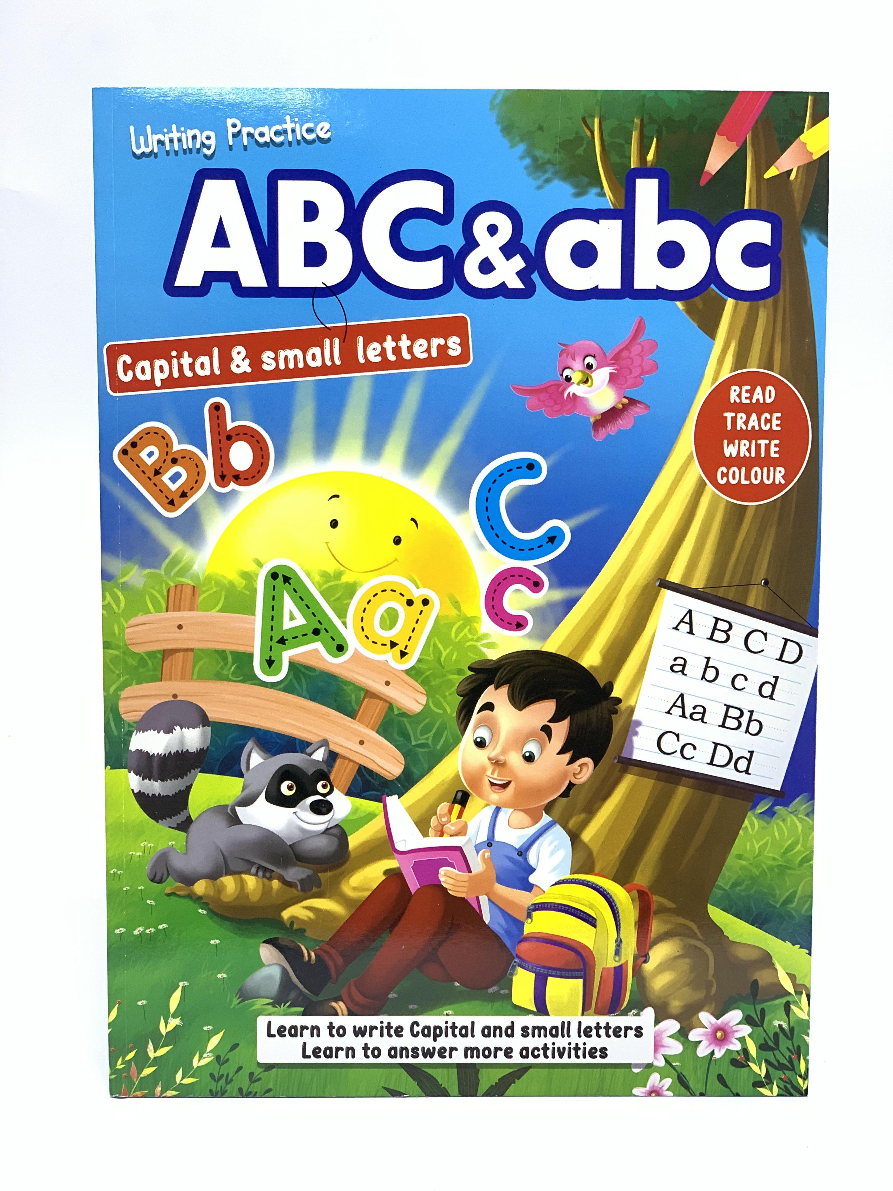 WRITING PRACTICE ABC & abc CAPITAL & SMALL LETTERS ACTIVITY BOOK – AL ...