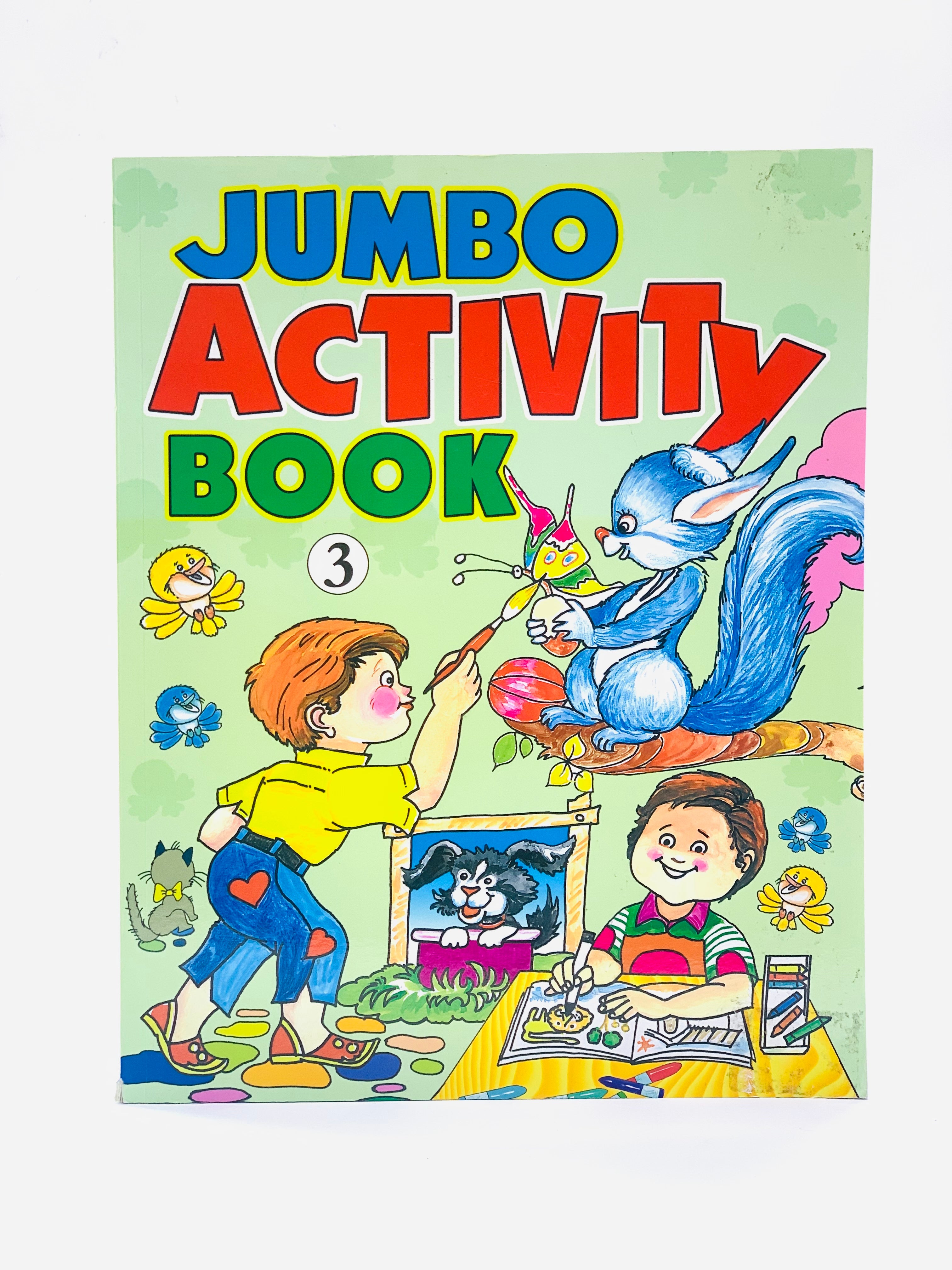JUMBO COLOURING ACTIVITY BOOK – AL NAHAR STATIONERY