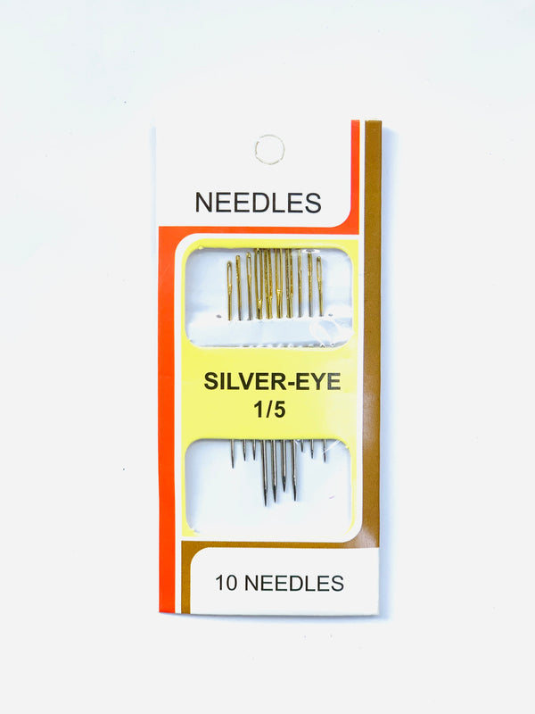 NEEDLES SILVER EYE 1/5 PACK 10 PCS – AL NAHAR STATIONERY