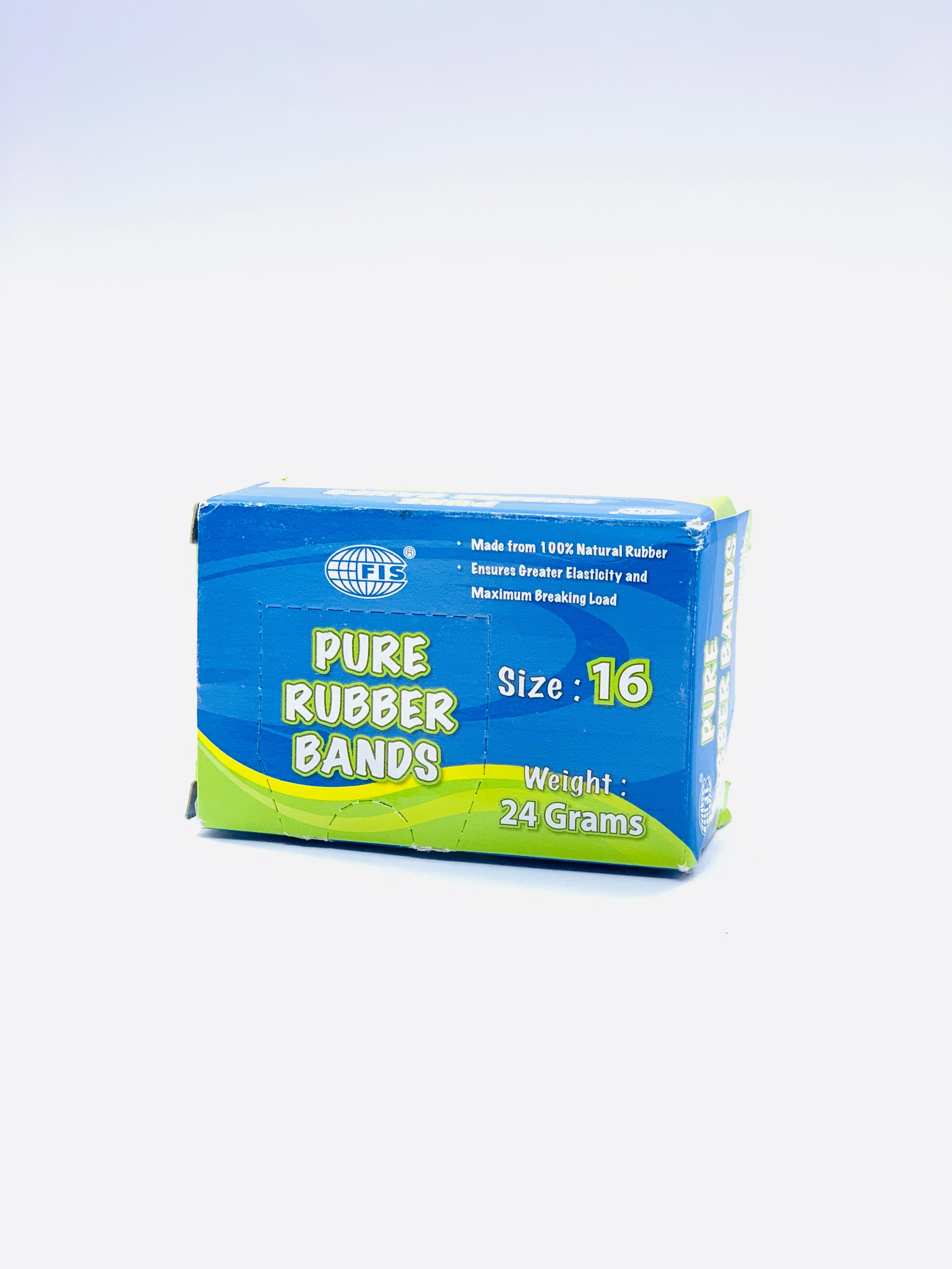 FIS PURE RUBBER BANDS 16 SIZE 24GM – AL NAHAR STATIONERY