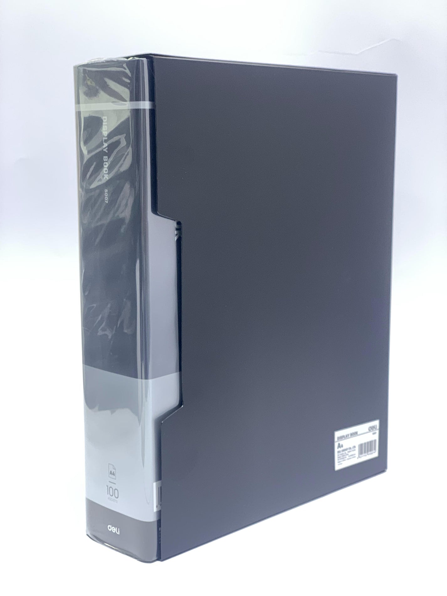 DELI CLEAR VIEW DISPLAY BOOK 100 POCKET – AL NAHAR STATIONERY