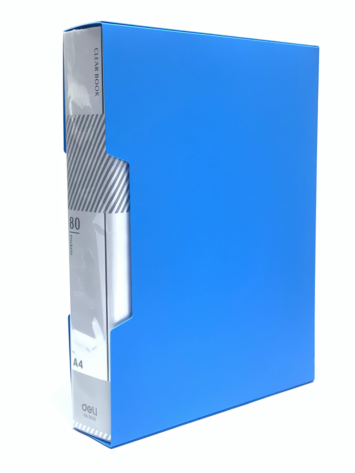 DELI CLEAR VIEW DISPLAY BOOK 80 POCKET – AL NAHAR STATIONERY