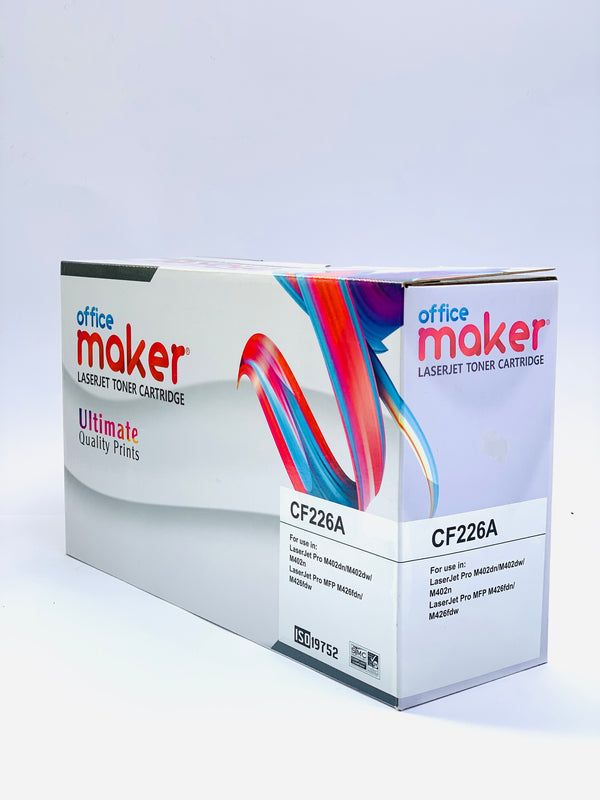 OFFICE MAKER LASER JET TONER CARTRIDGE CF 226A BLACK – AL NAHAR STATIONERY