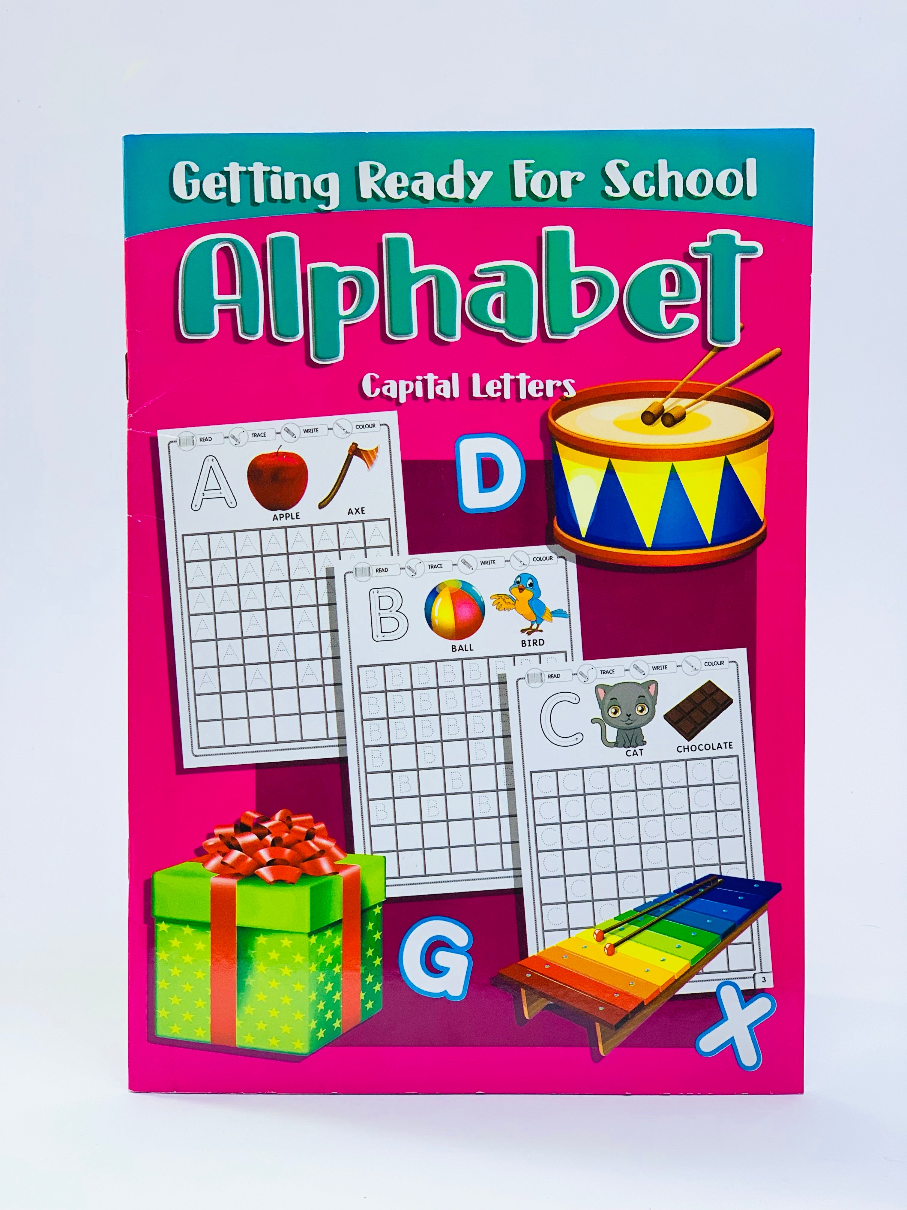 ALPHABET CAPITAL LETTERS BOOK – AL NAHAR STATIONERY
