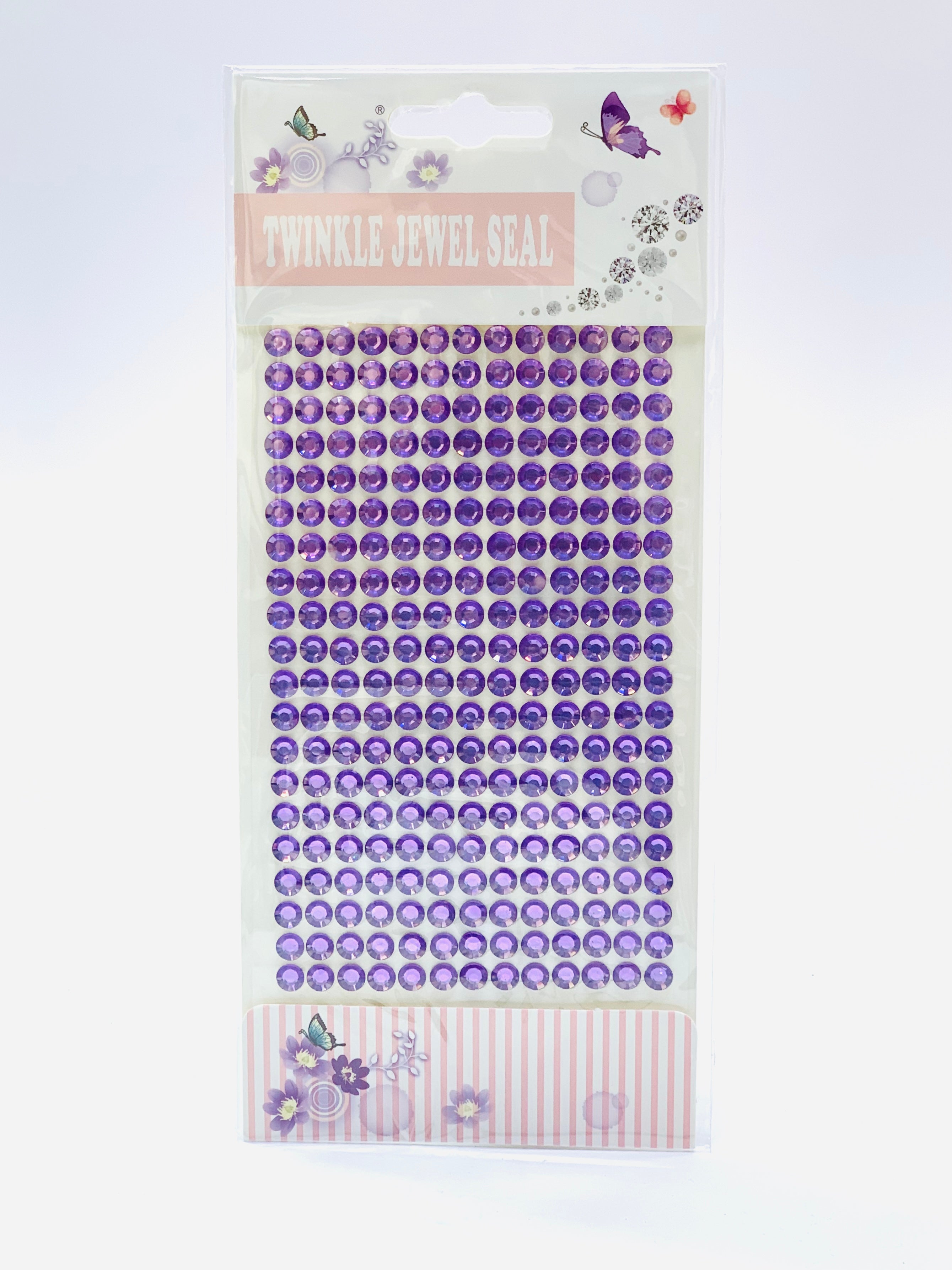 TWINKLE JEWEL SEAL PURPLE STICKER – AL NAHAR STATIONERY