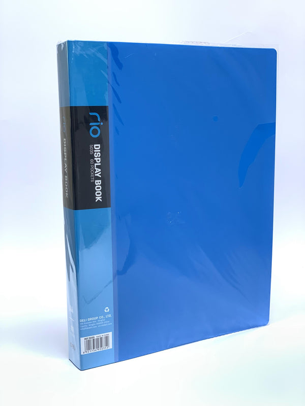 DELI CLEAR VIEW DISPALY BOOK 60 POCKET – AL NAHAR STATIONERY