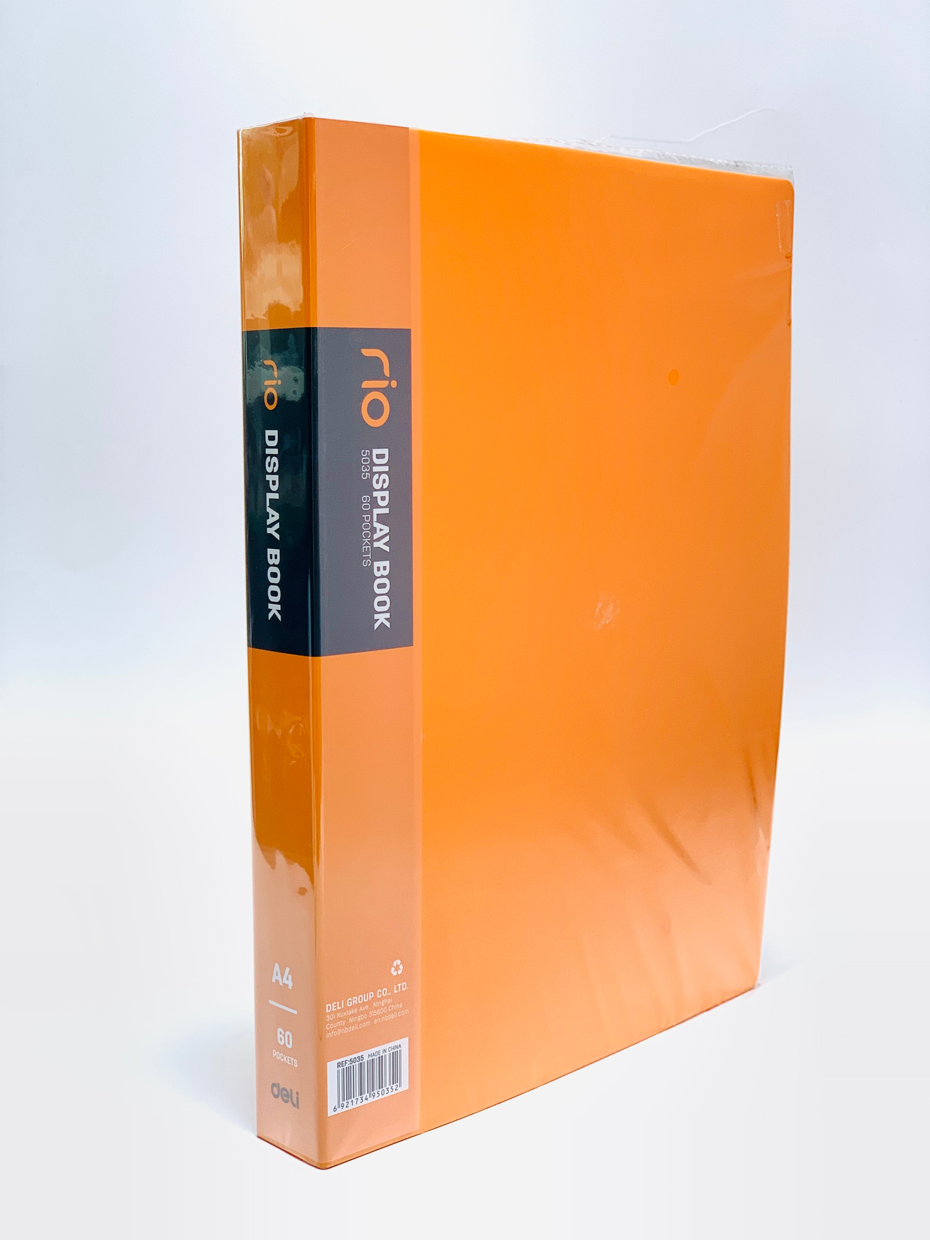 DELI CLEAR VIEW DISPLAY BOOK 60 POCKET – AL NAHAR STATIONERY