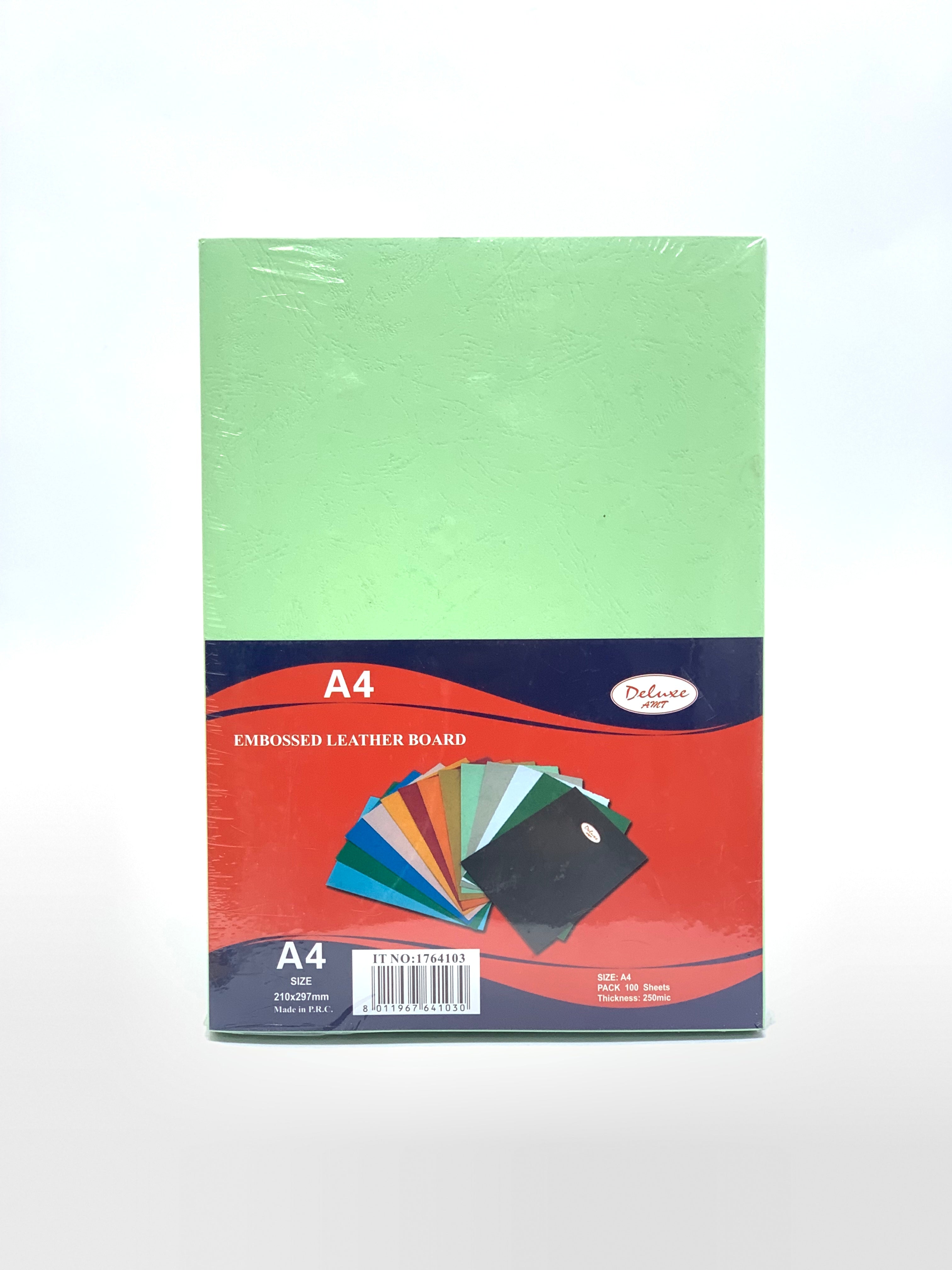 A4 EMBOSSED LEATHER BOARD 250 GSM 100 SHEETS – AL NAHAR STATIONERY