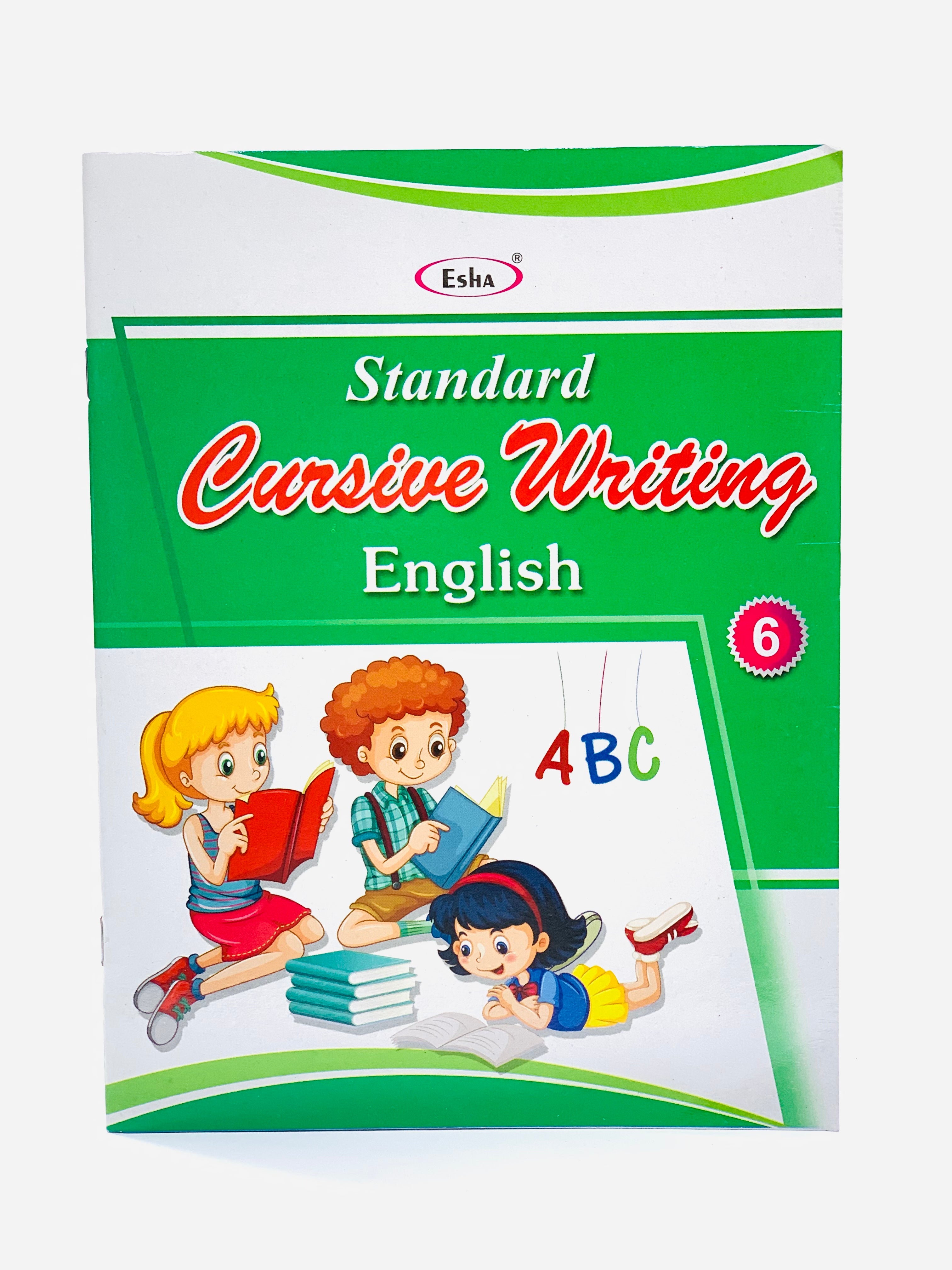 STANDARD CURSIVE WRITING ENGLISH BOOK – AL NAHAR STATIONERY