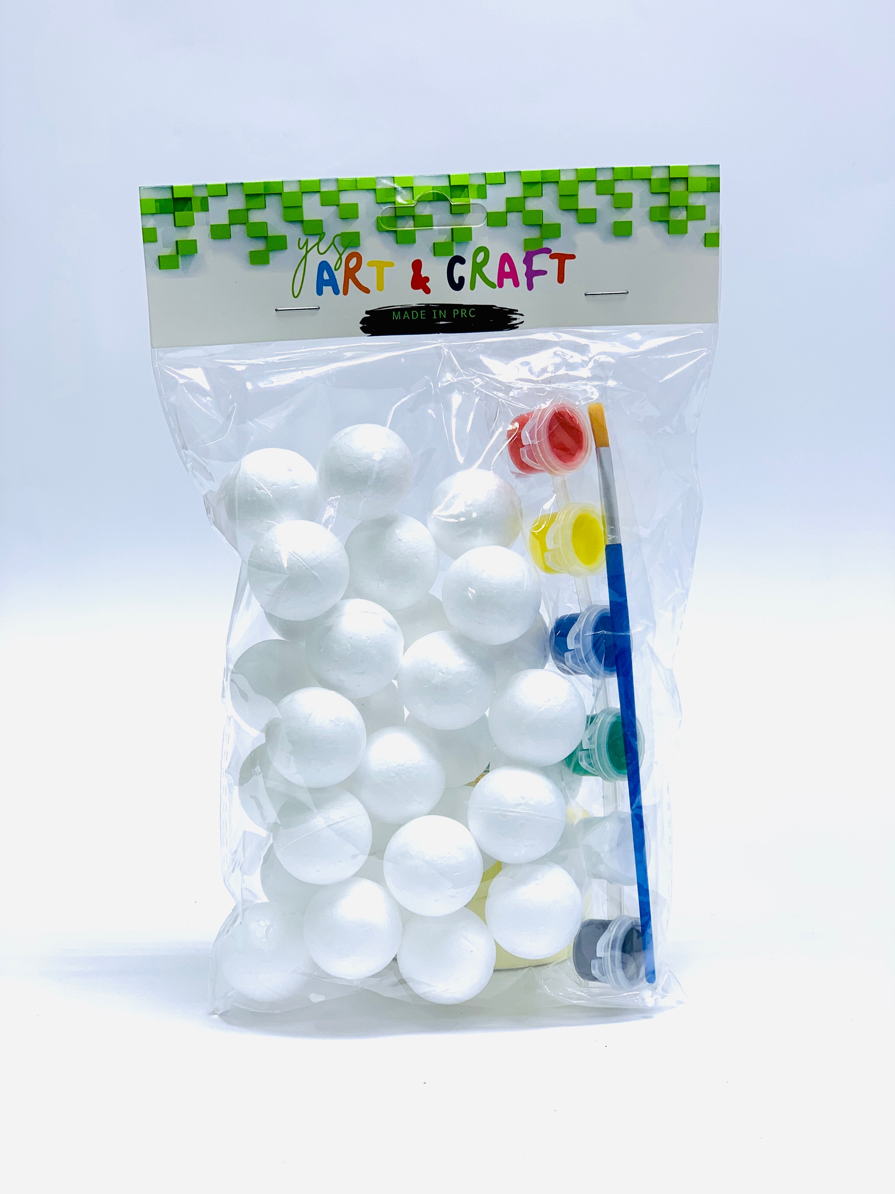 STYRO FOAMBALL ART AND CRAFTS WITH PAINT – AL NAHAR STATIONERY