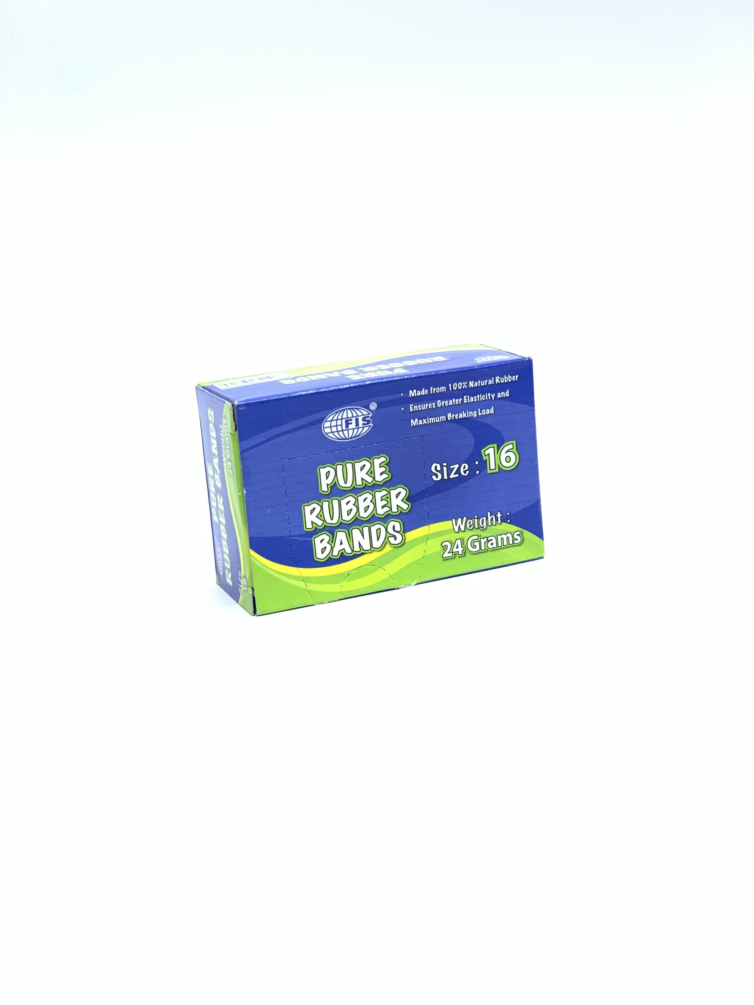 FIS PURE RUBBER BAND 16 SIZE – AL NAHAR STATIONERY