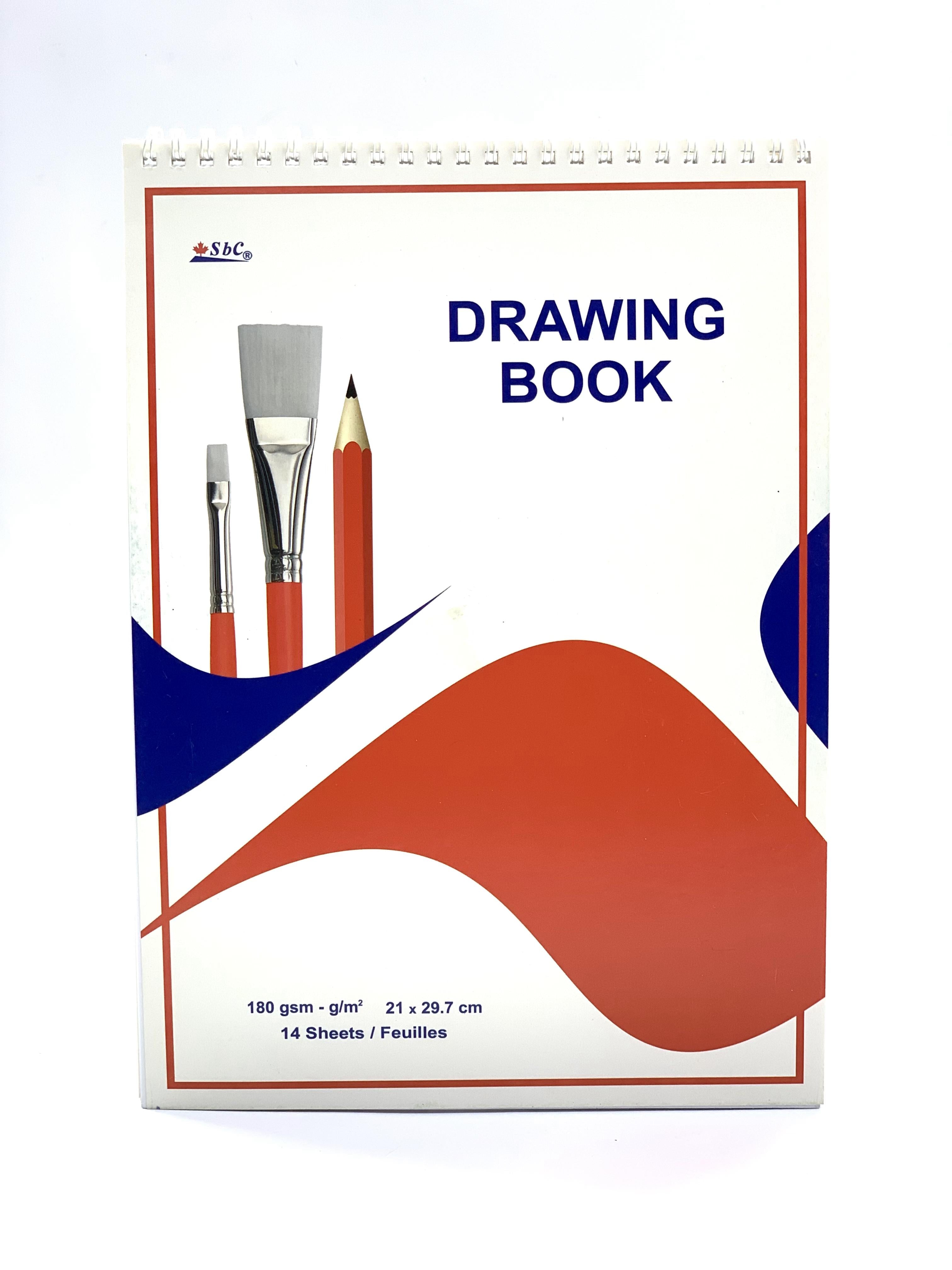 A4 DRAWING BOOK A4 180 GSM 14 SHEET – AL NAHAR STATIONERY