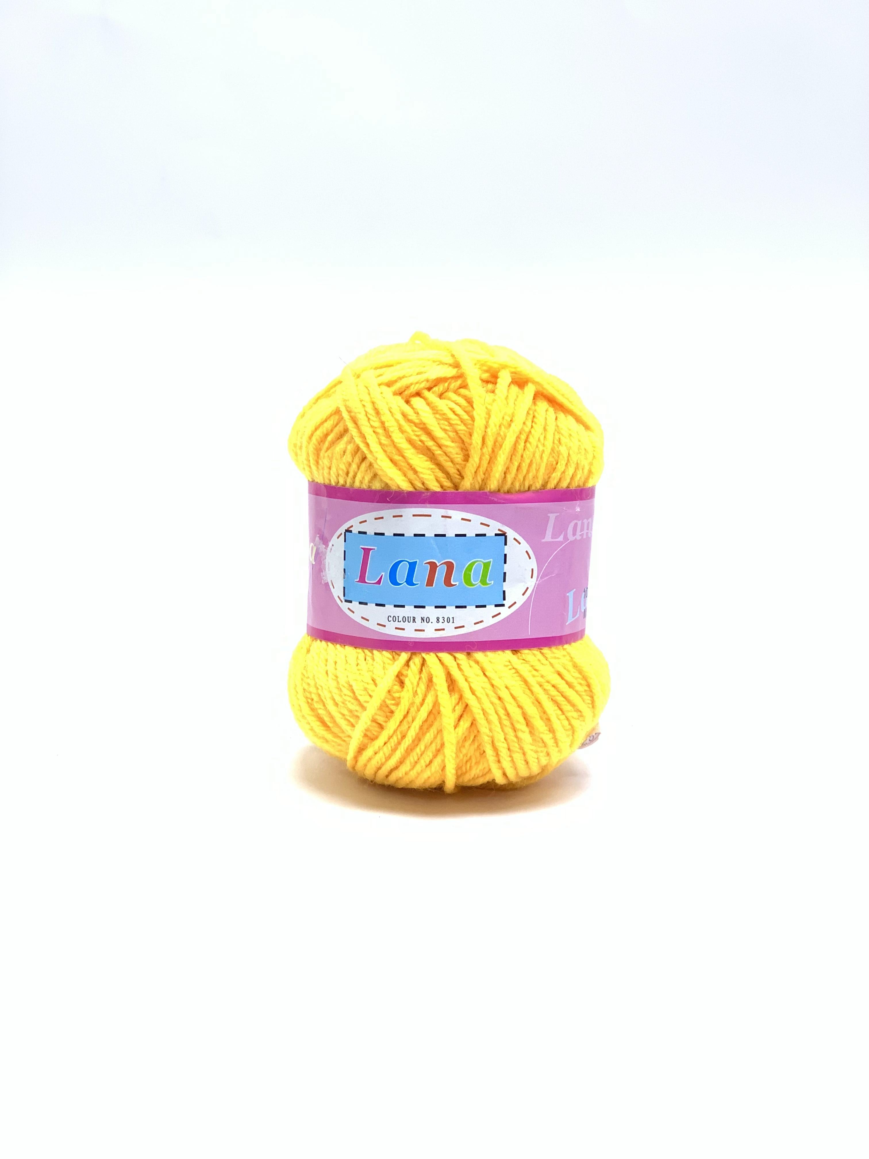 HAND KNITTING YARN YELLOW COLOR – AL NAHAR STATIONERY
