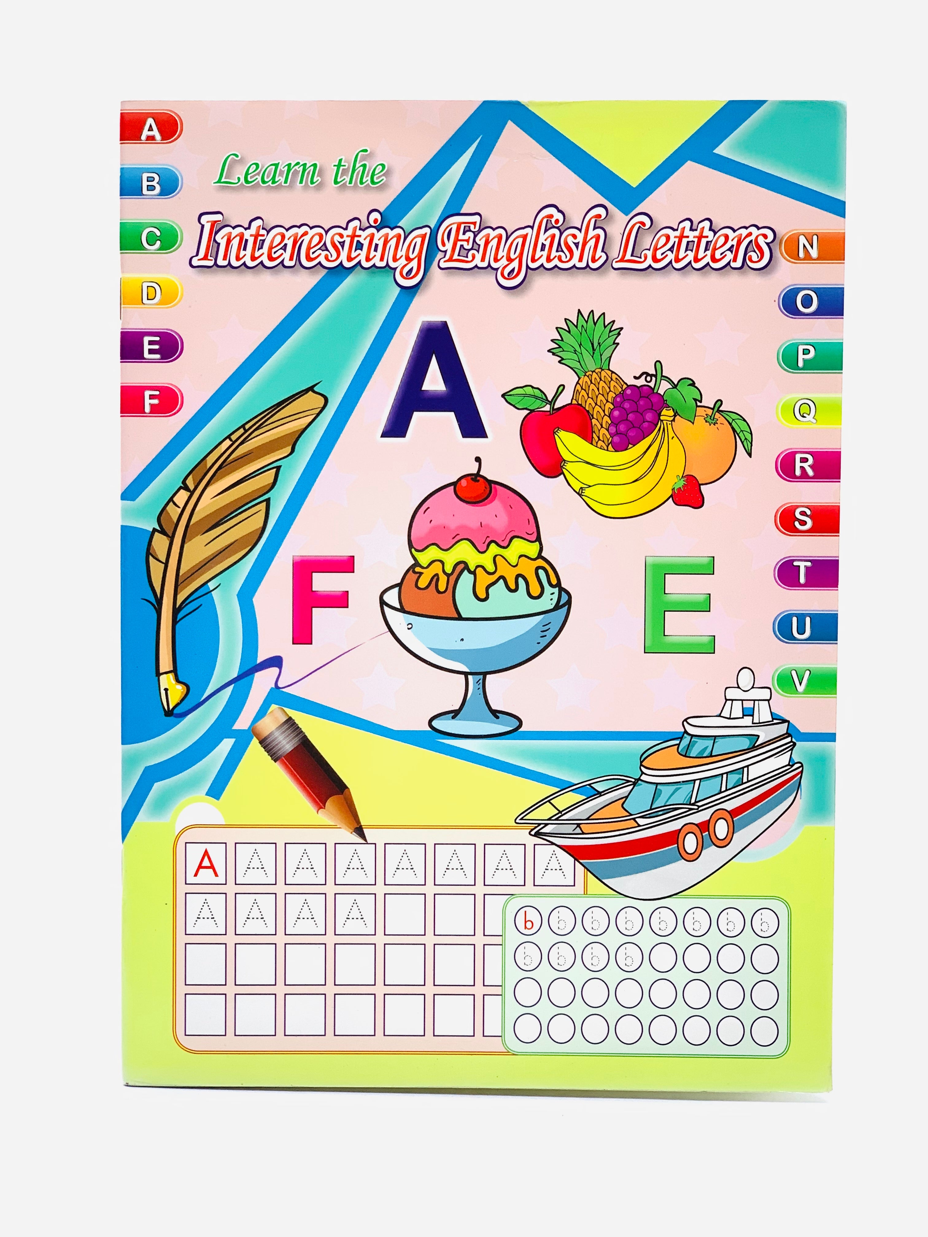 LEARN THE INTERESTING ENGLISH LETTERS – AL NAHAR STATIONERY