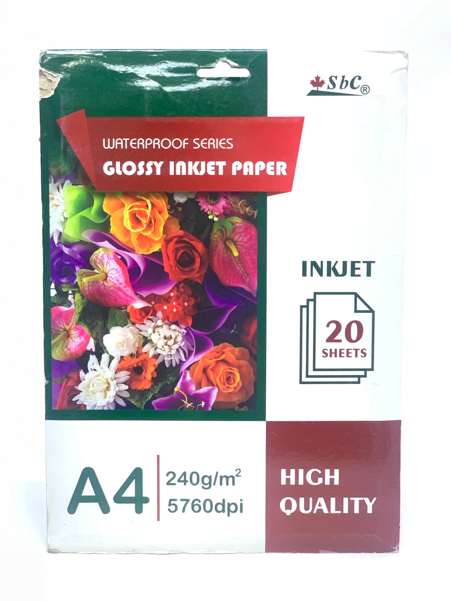 A4 Size Glossy Photo Paper Inkjet Photo Paper -240g 20 sheets Pack – AL ...