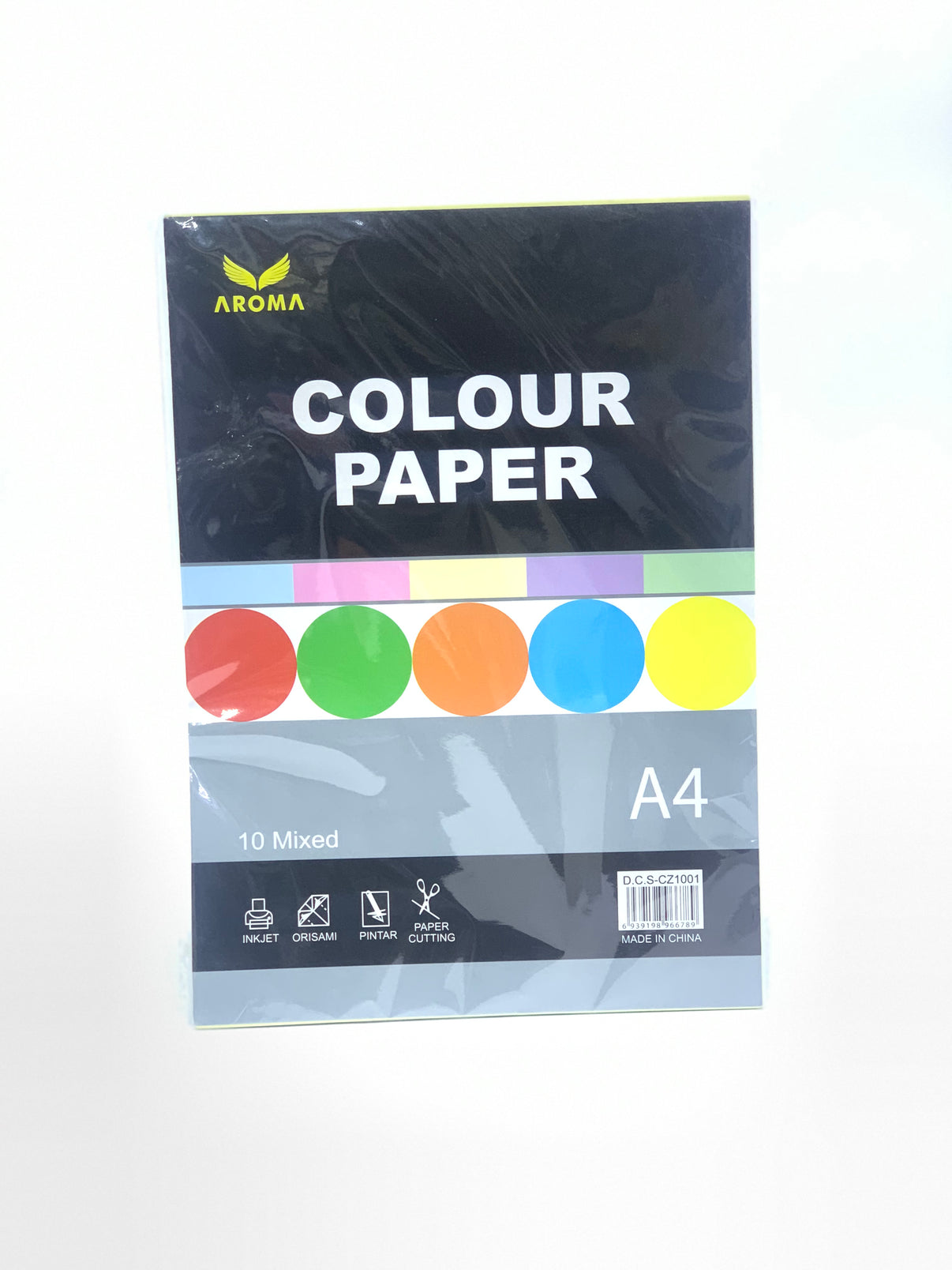 Aroma Assorted colours Papers 100 sheets – AL NAHAR STATIONERY