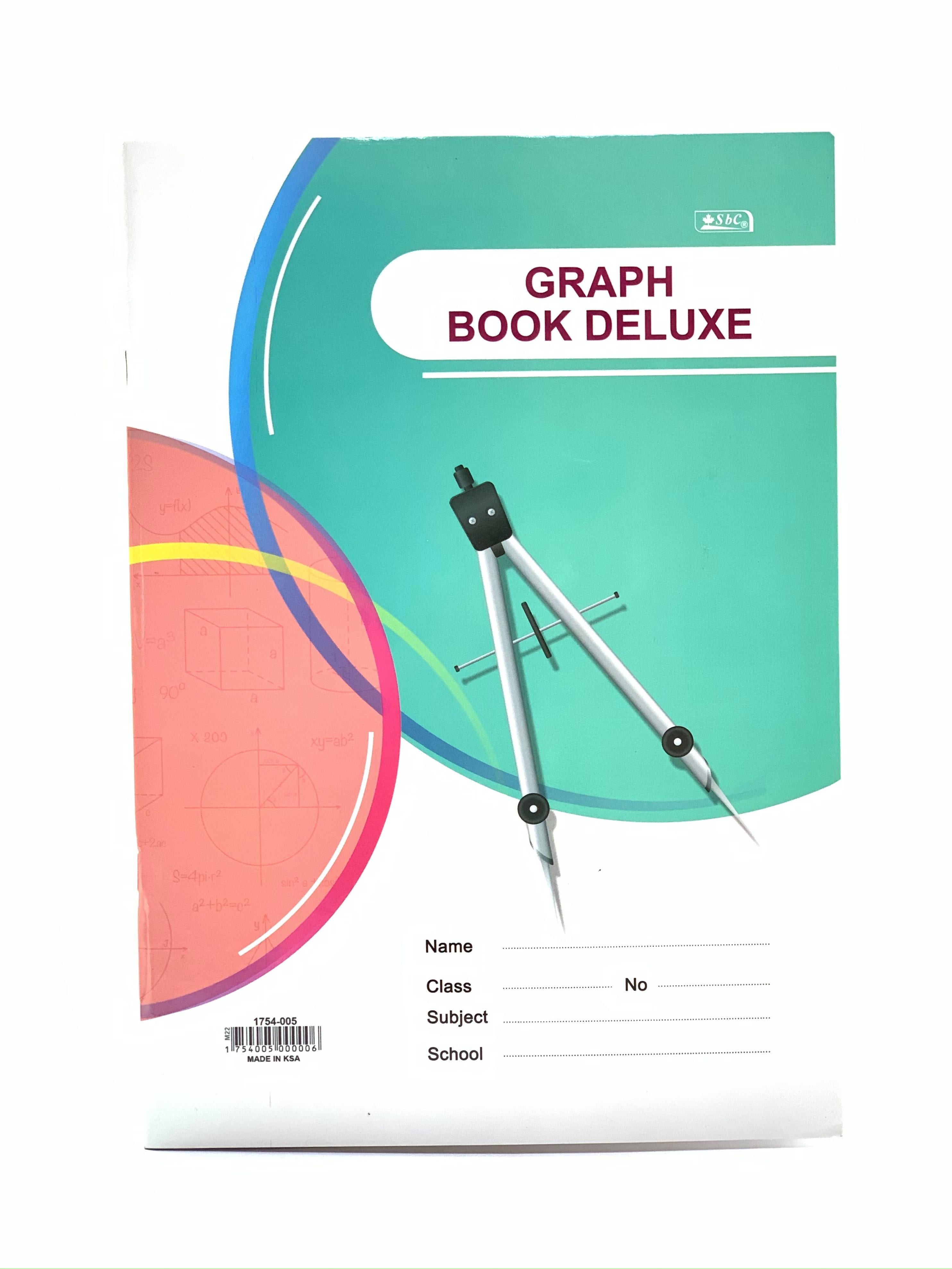 GRAPH BOOK DELUXE A4 – AL NAHAR STATIONERY