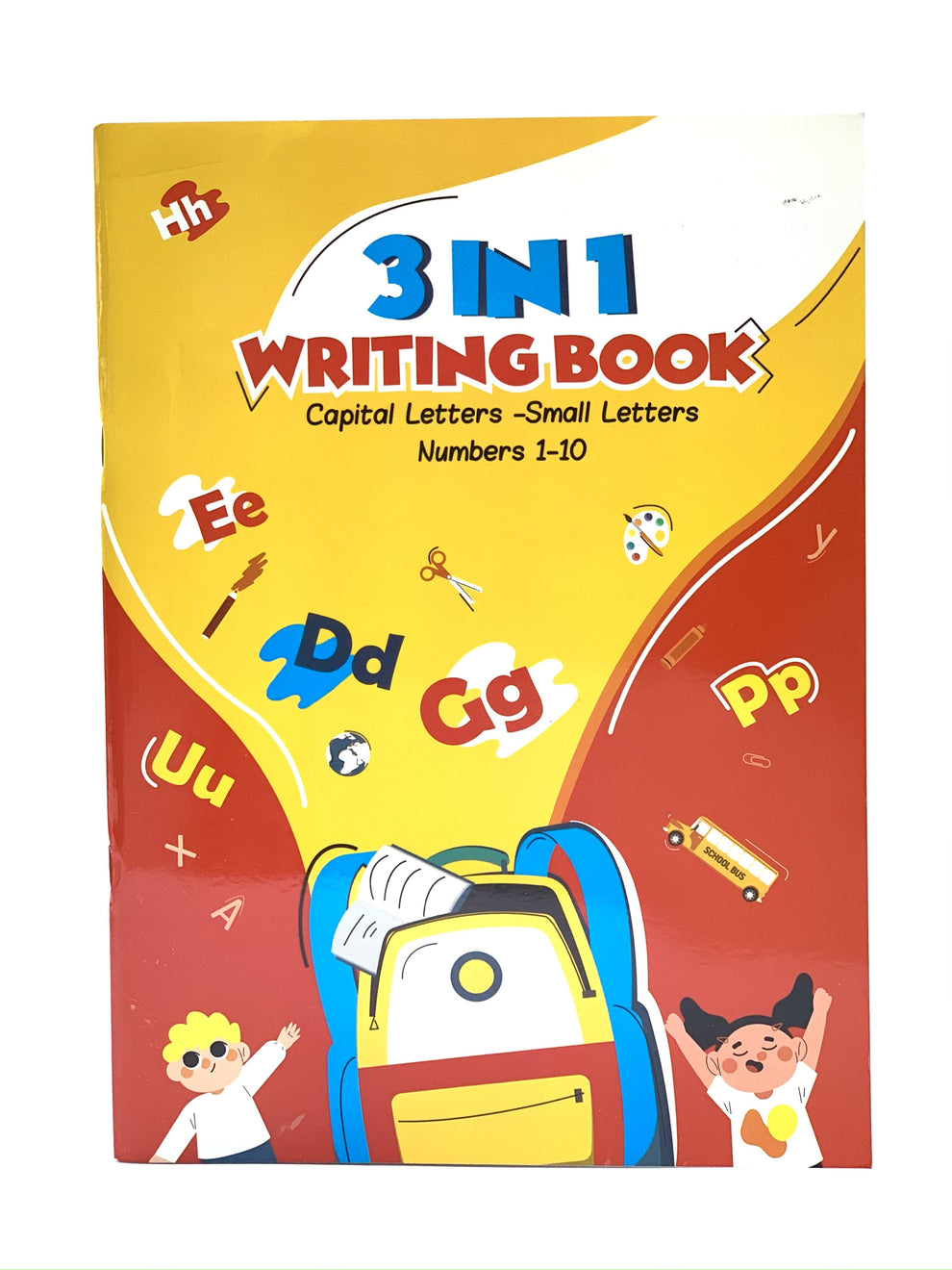 3IN1 WRITING BOOK CAPITAL LETTER SMALL LETTERS NUMBERS 1-10 – AL NAHAR ...