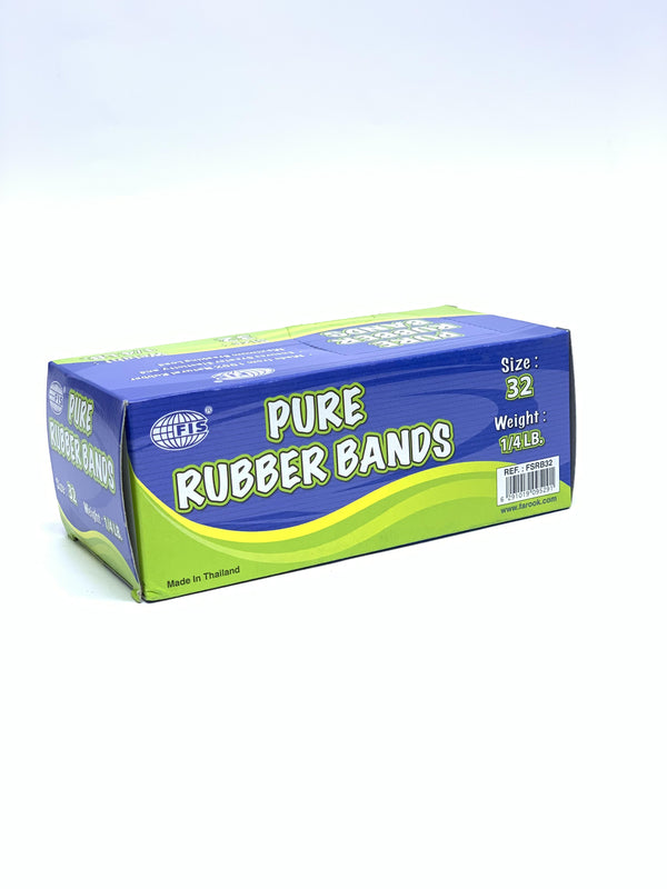 FIS Pure Rubber Bands 32 Size, 1/4 LB - FSRB32 – AL NAHAR STATIONERY