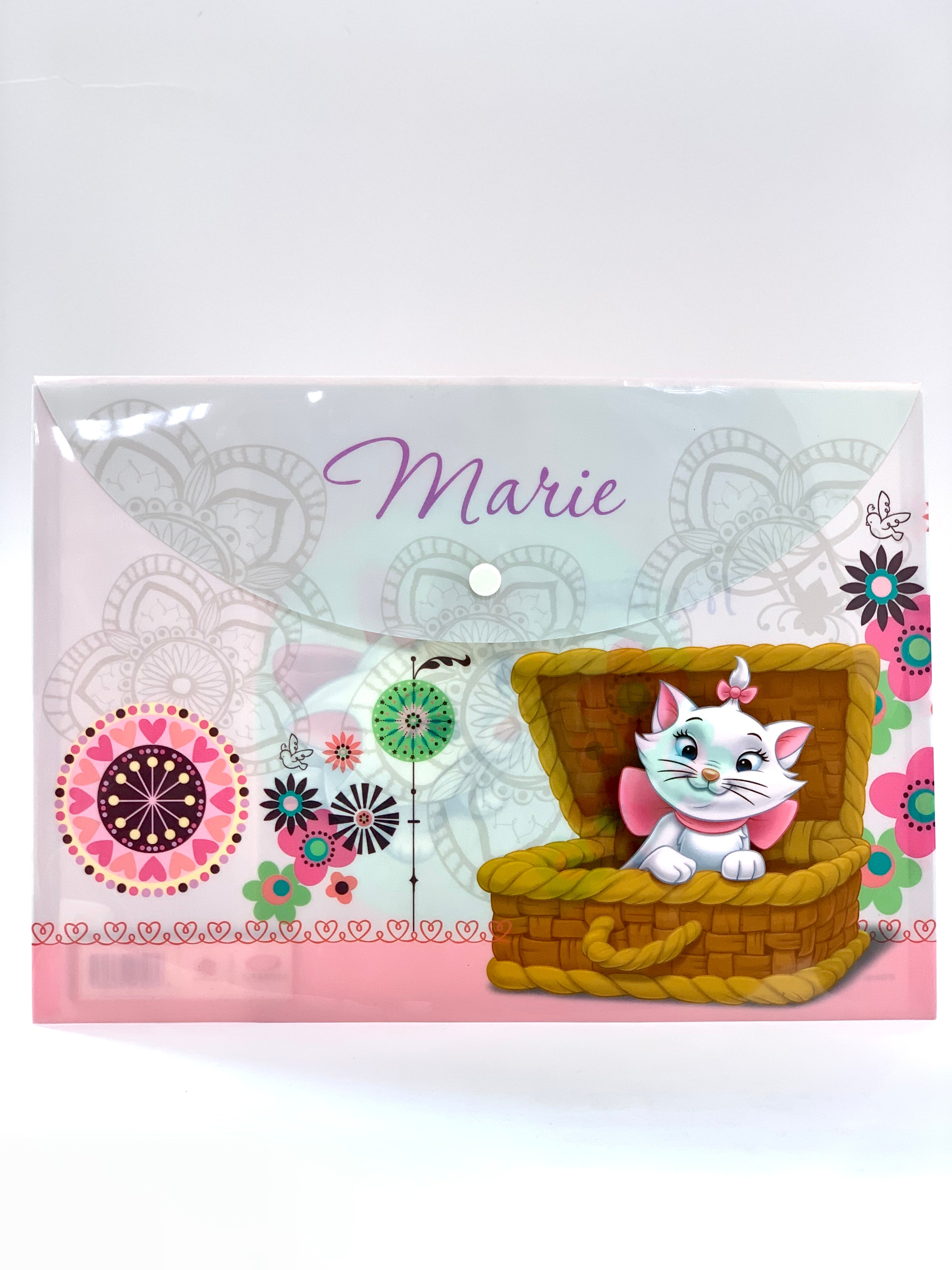 PLASTIC FILE ENVELOPE CAT DESIGN COVER – AL NAHAR STATIONERY