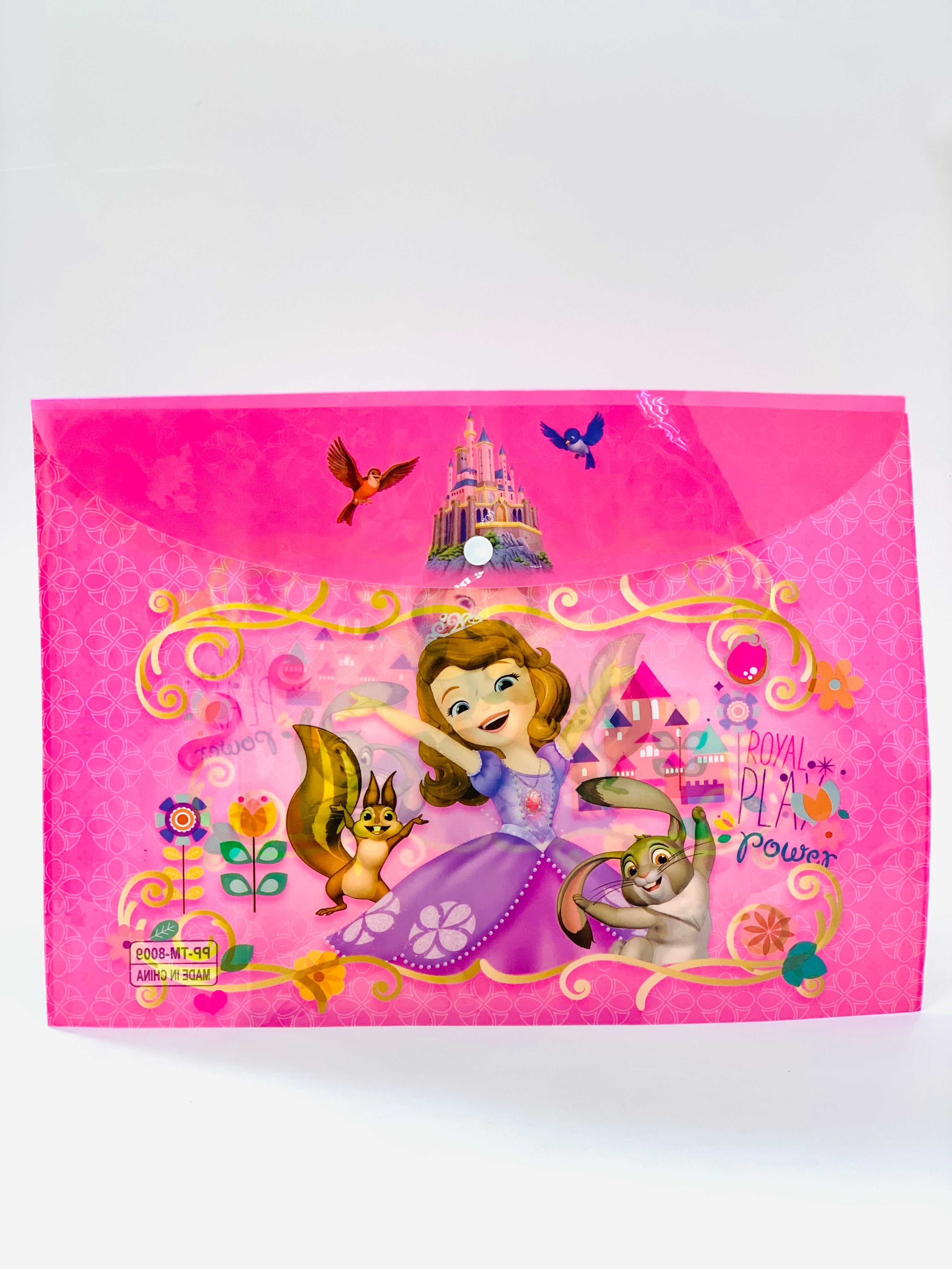 PLASTIC FILE ENVELOPE CARTOON DESIGN COVER – AL NAHAR STATIONERY