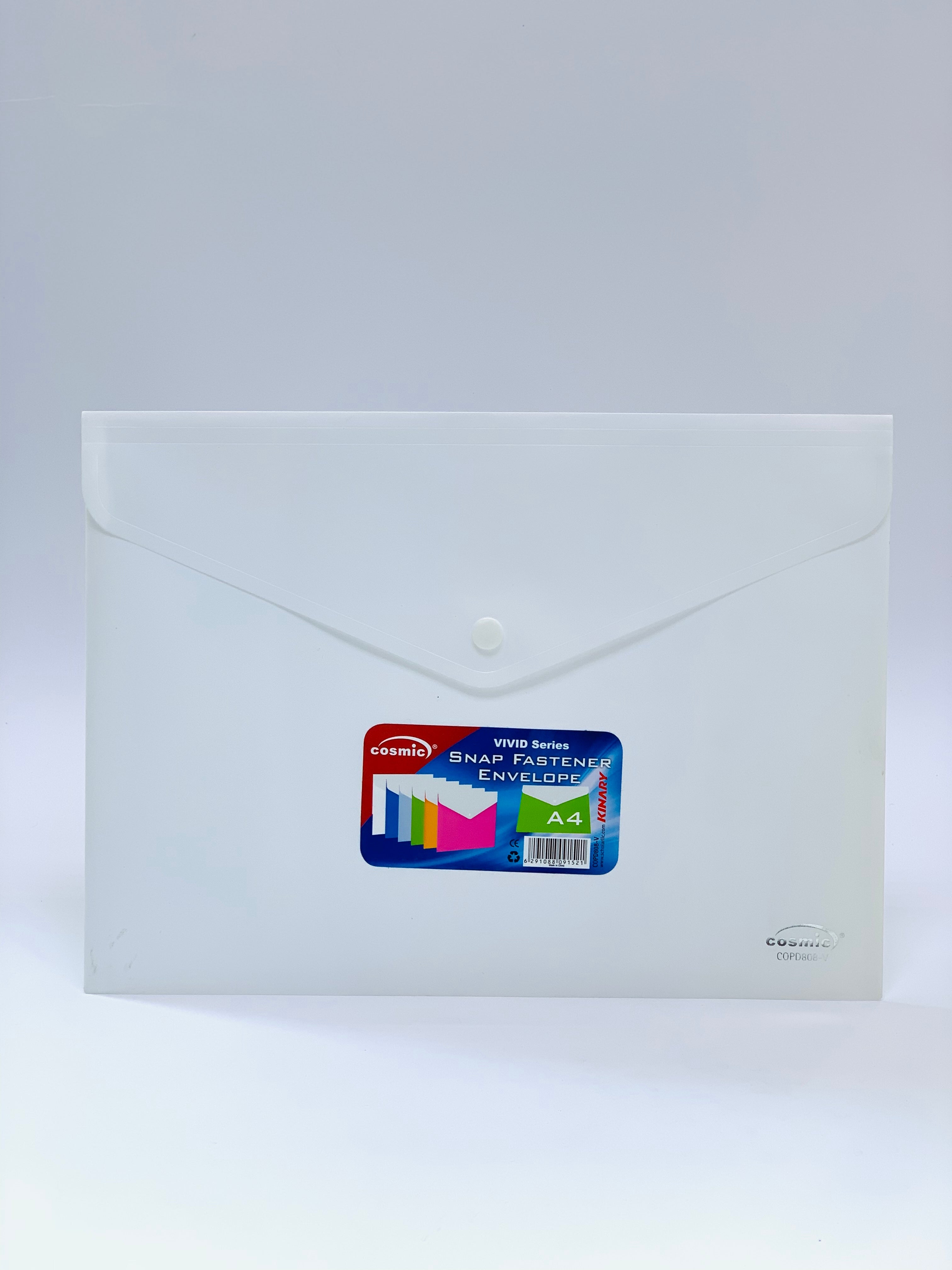PALSTIC FILE ENVELOPE LETTER SIZE PLAIN WHITE – AL NAHAR STATIONERY