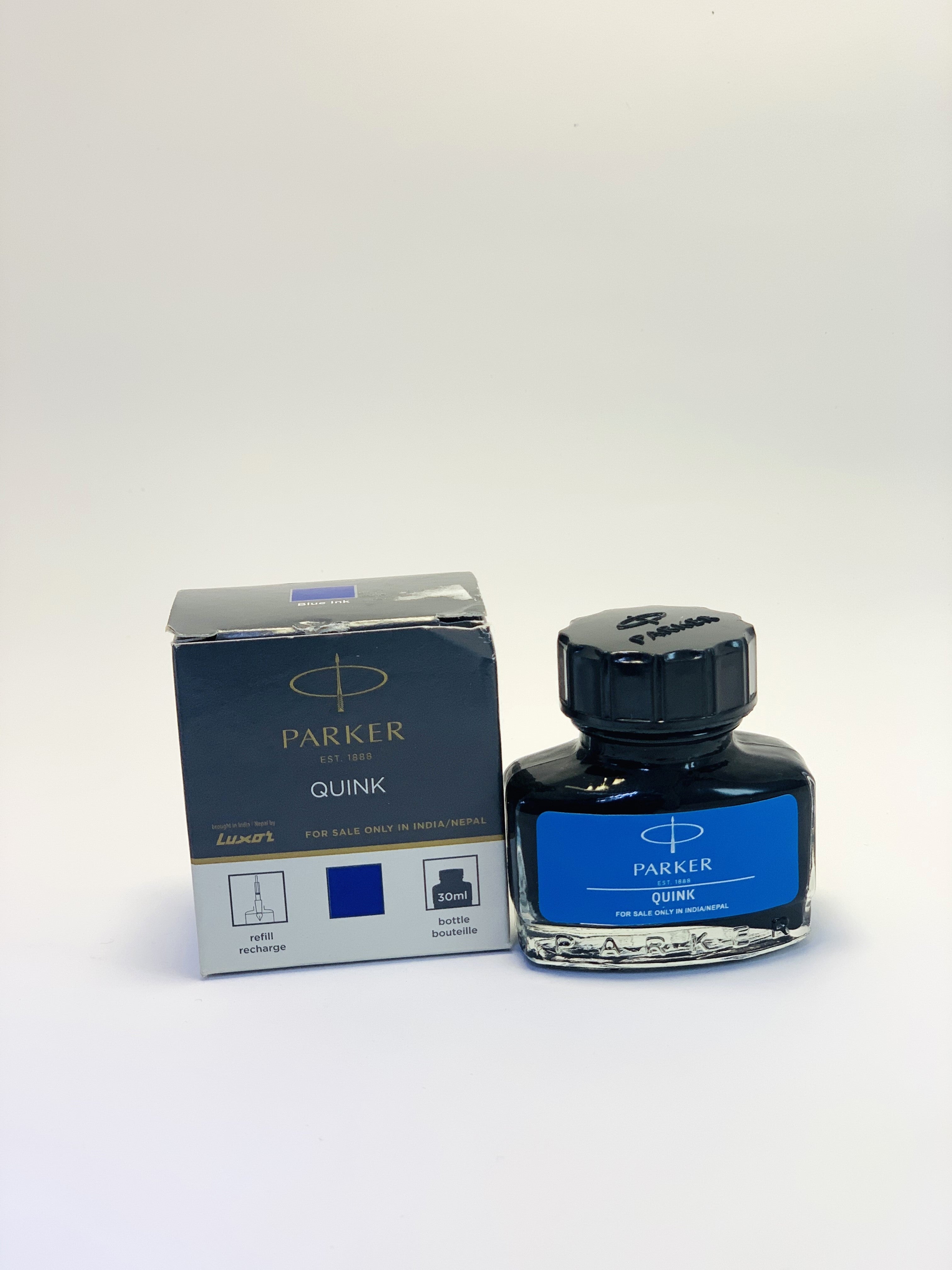 Parker Pen Ink Blue Est .1888 Quink 30 ml – AL NAHAR STATIONERY