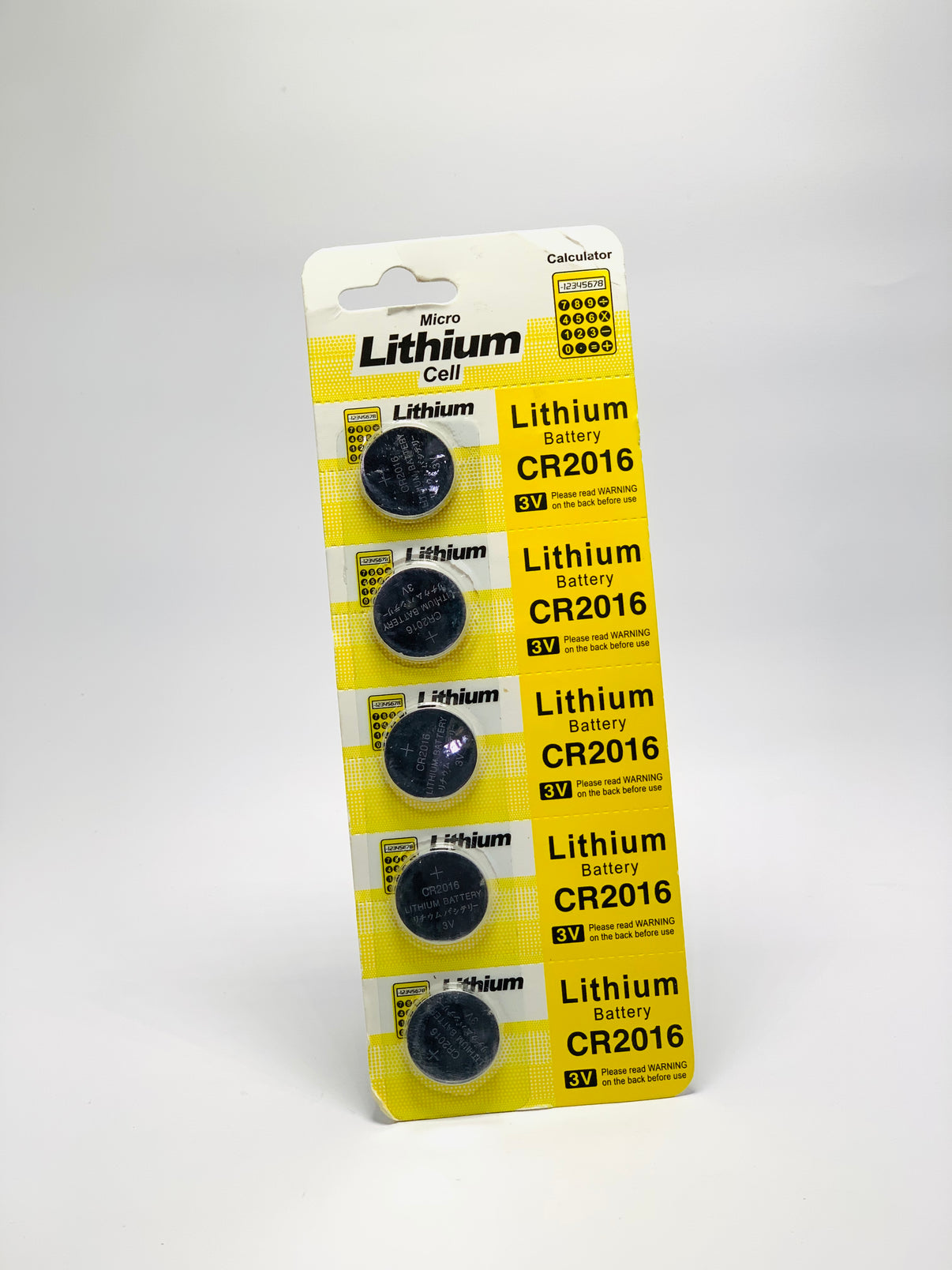 MICRO LITHIUM CELL 2016 3V BATTERY Per Pcs Priced – AL NAHAR STATIONERY