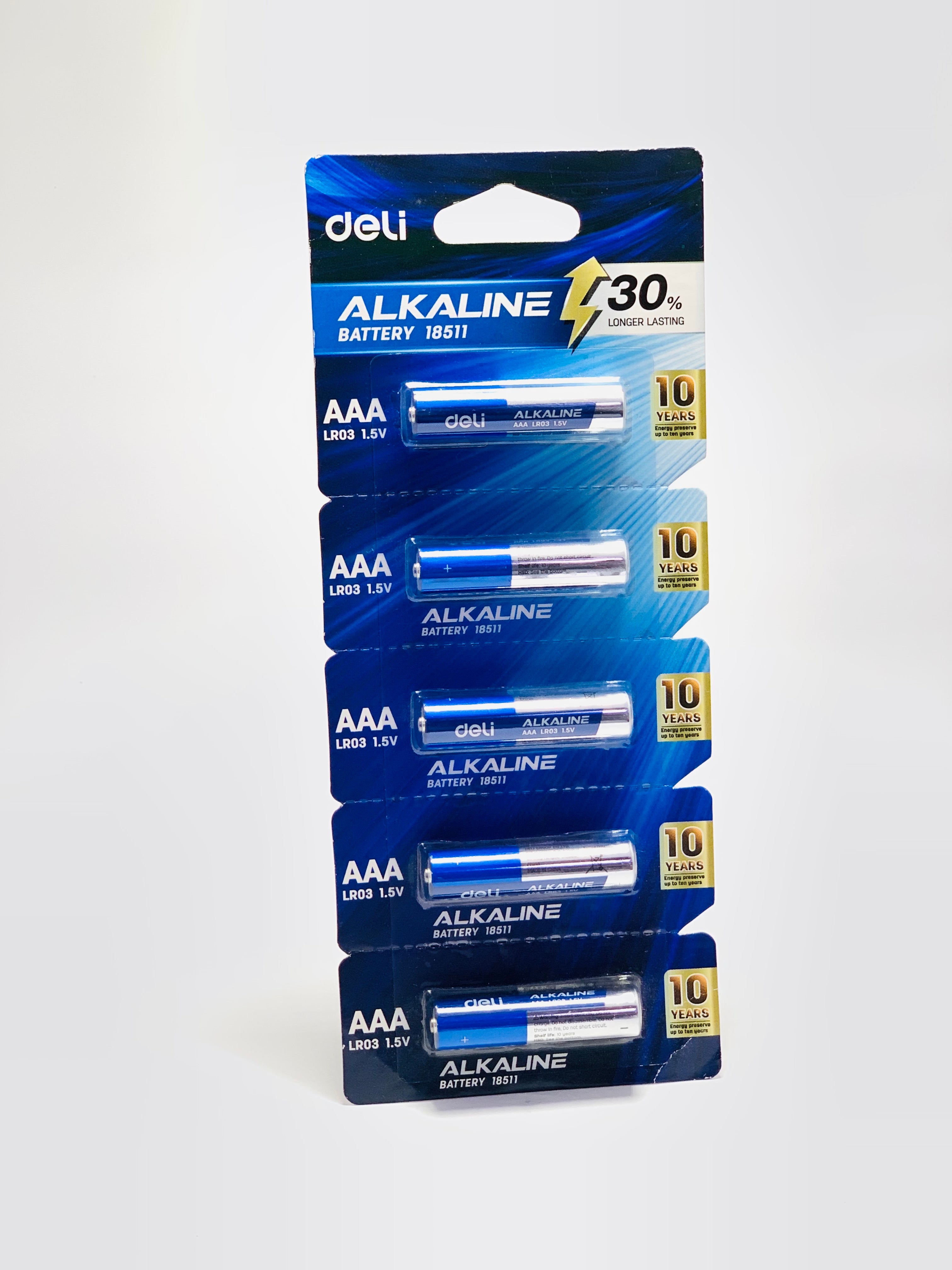 AAA BATTERY DELI ALKALINE 18511 – AL NAHAR STATIONERY
