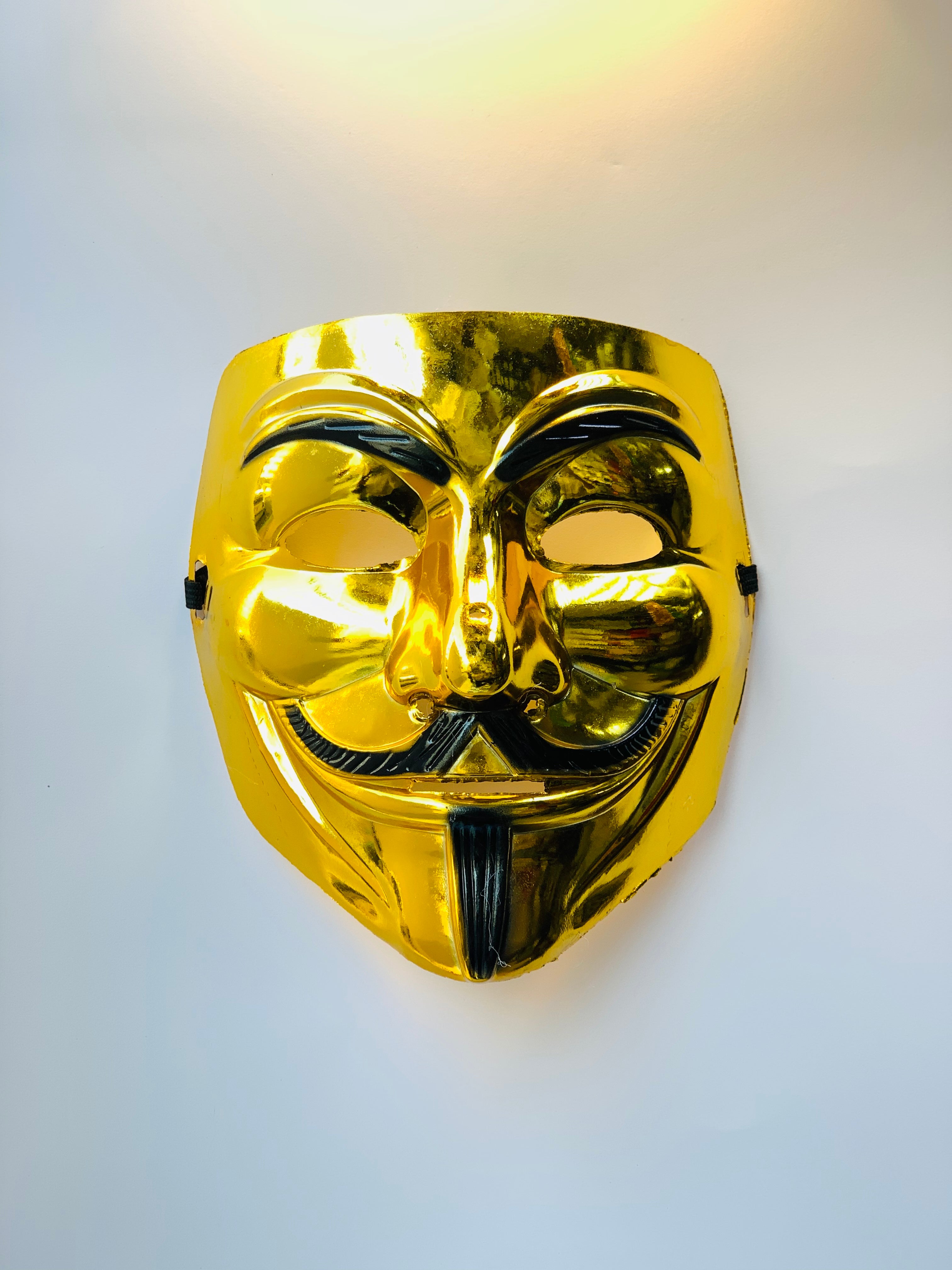 GOLD CLOWN MASK PLASTIC – AL NAHAR STATIONERY