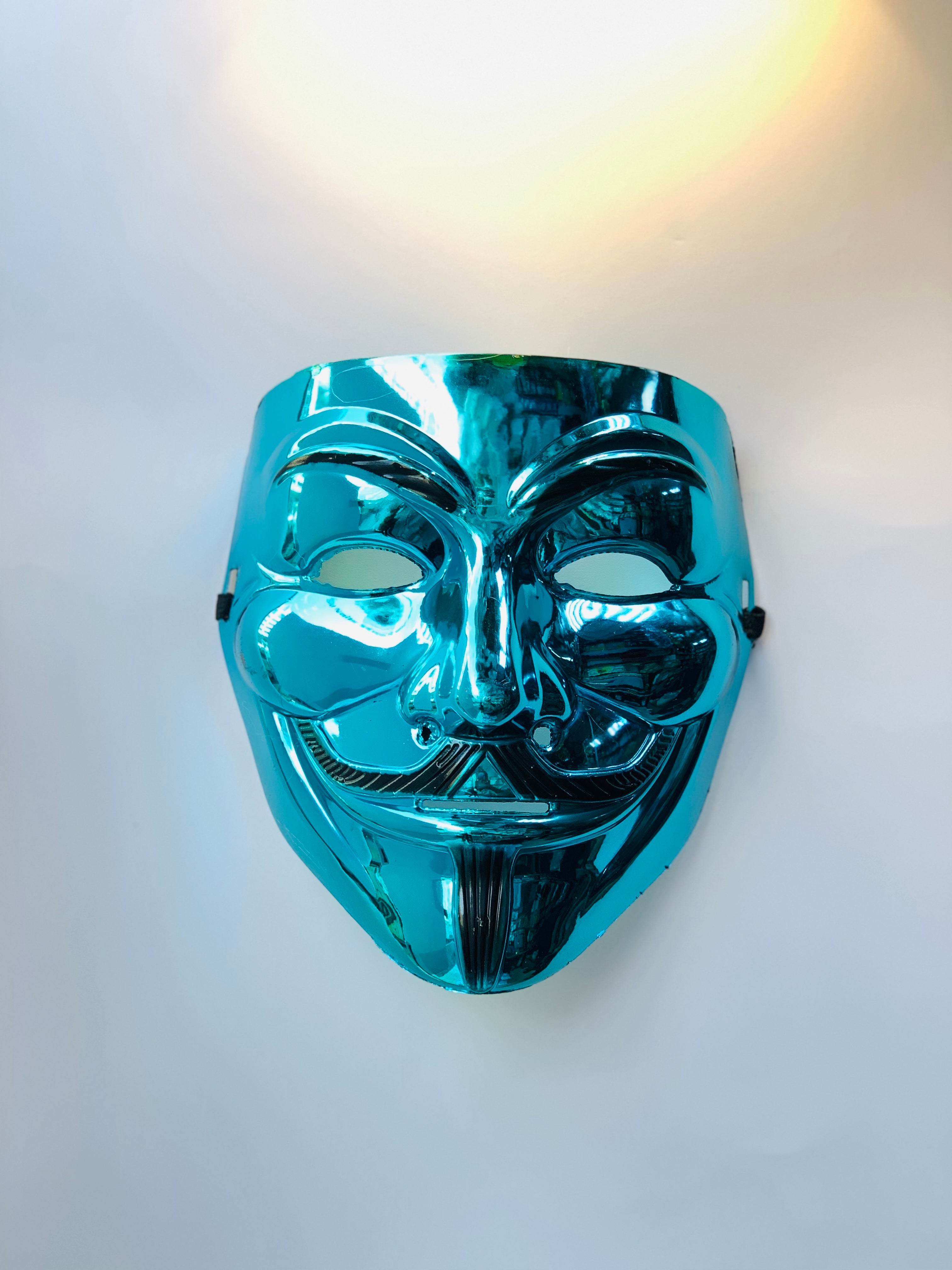 LIGHT BLUE CLOWN PLASTIC MASK – AL NAHAR STATIONERY
