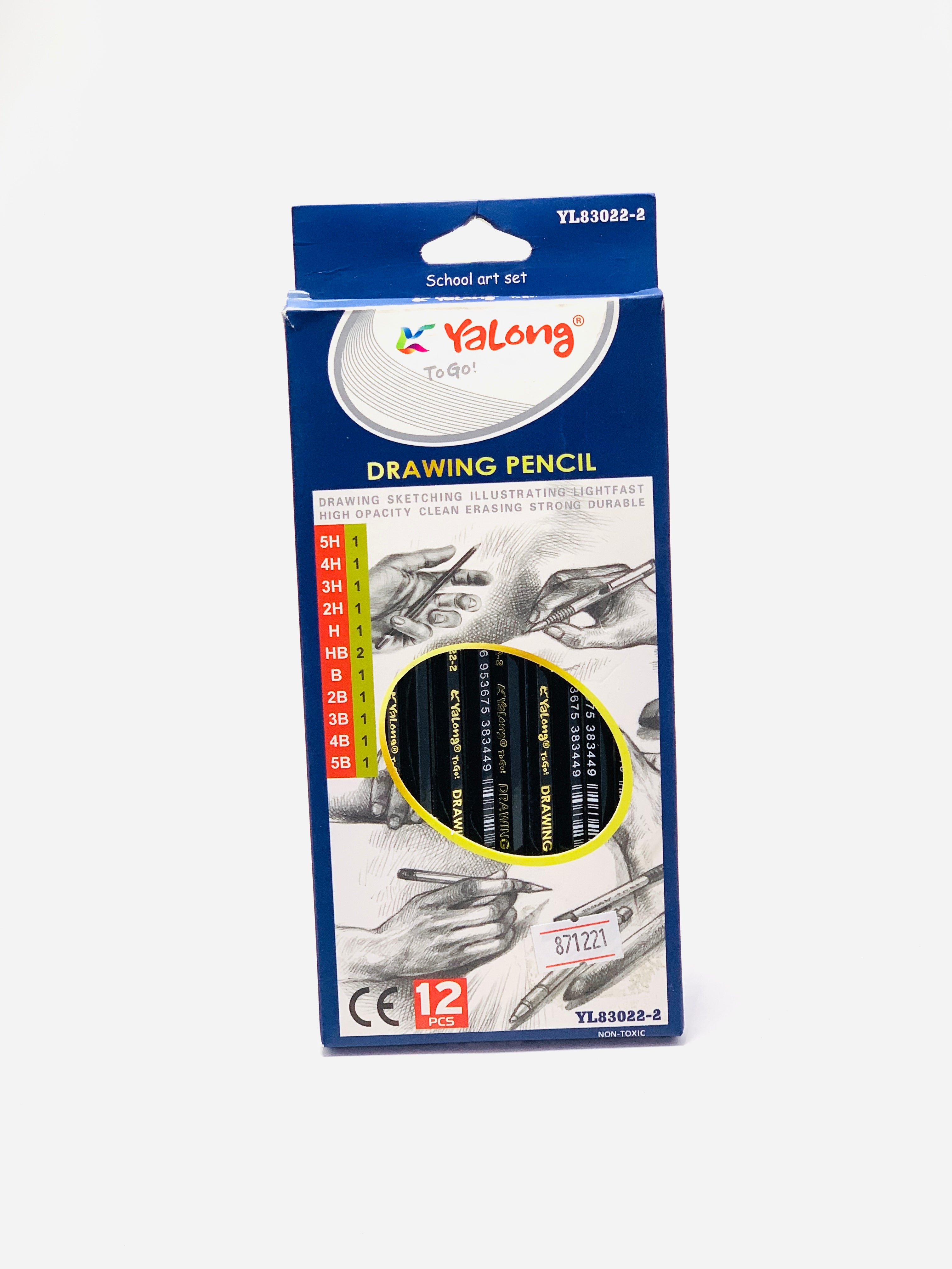 YALONG DRAWING PENCIL BLUE PACK – AL NAHAR STATIONERY
