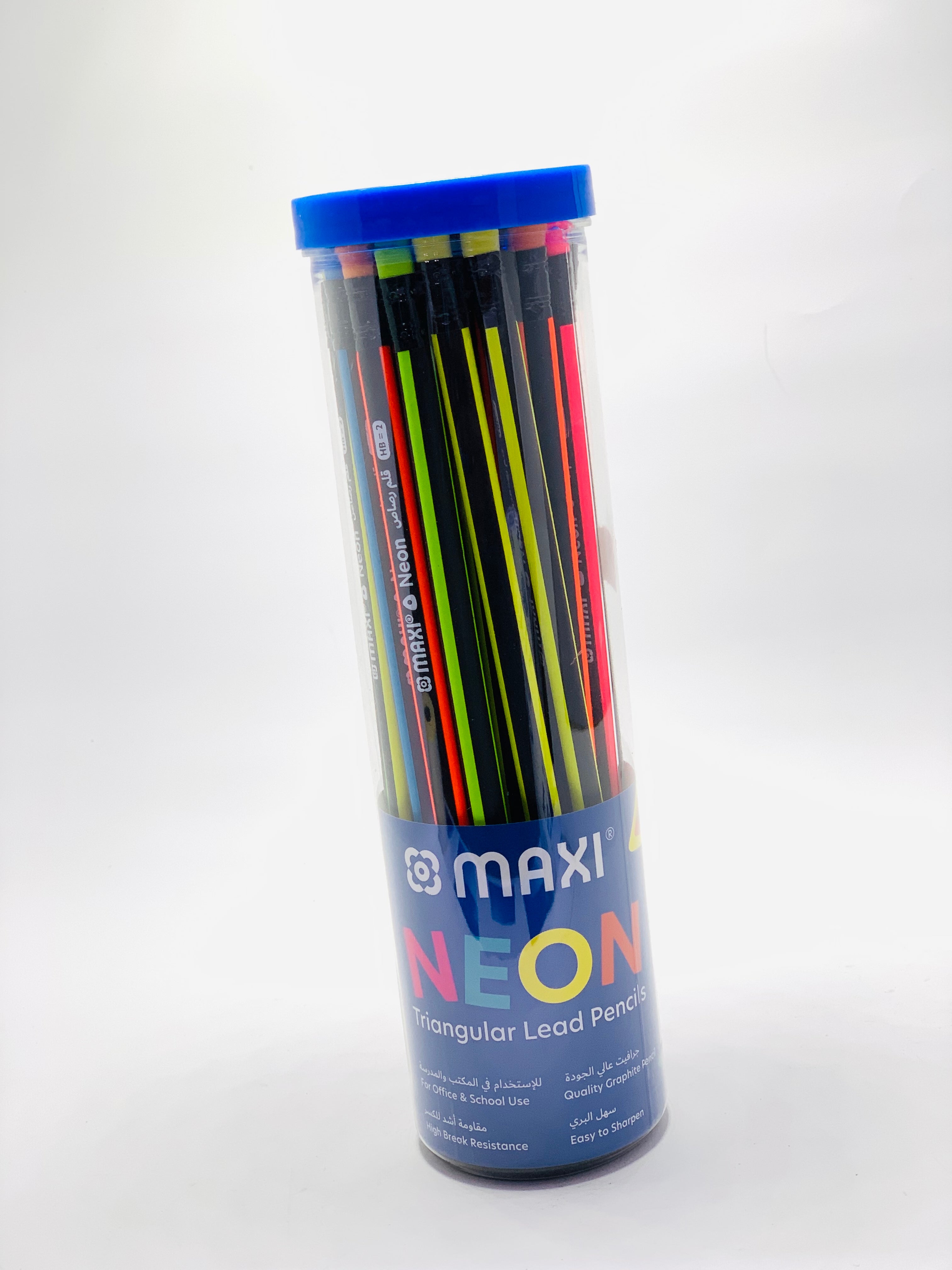 MAXI NEON PENCILS – AL NAHAR STATIONERY