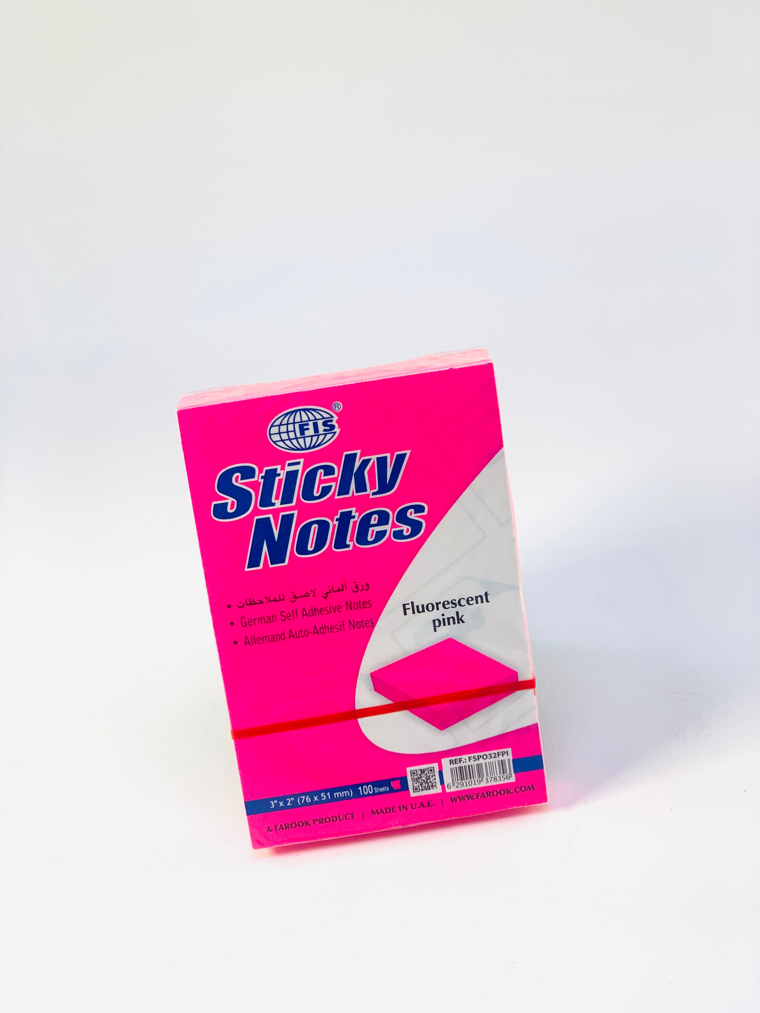 STICKY NOTES 2X3 PINK COLOR – AL NAHAR STATIONERY