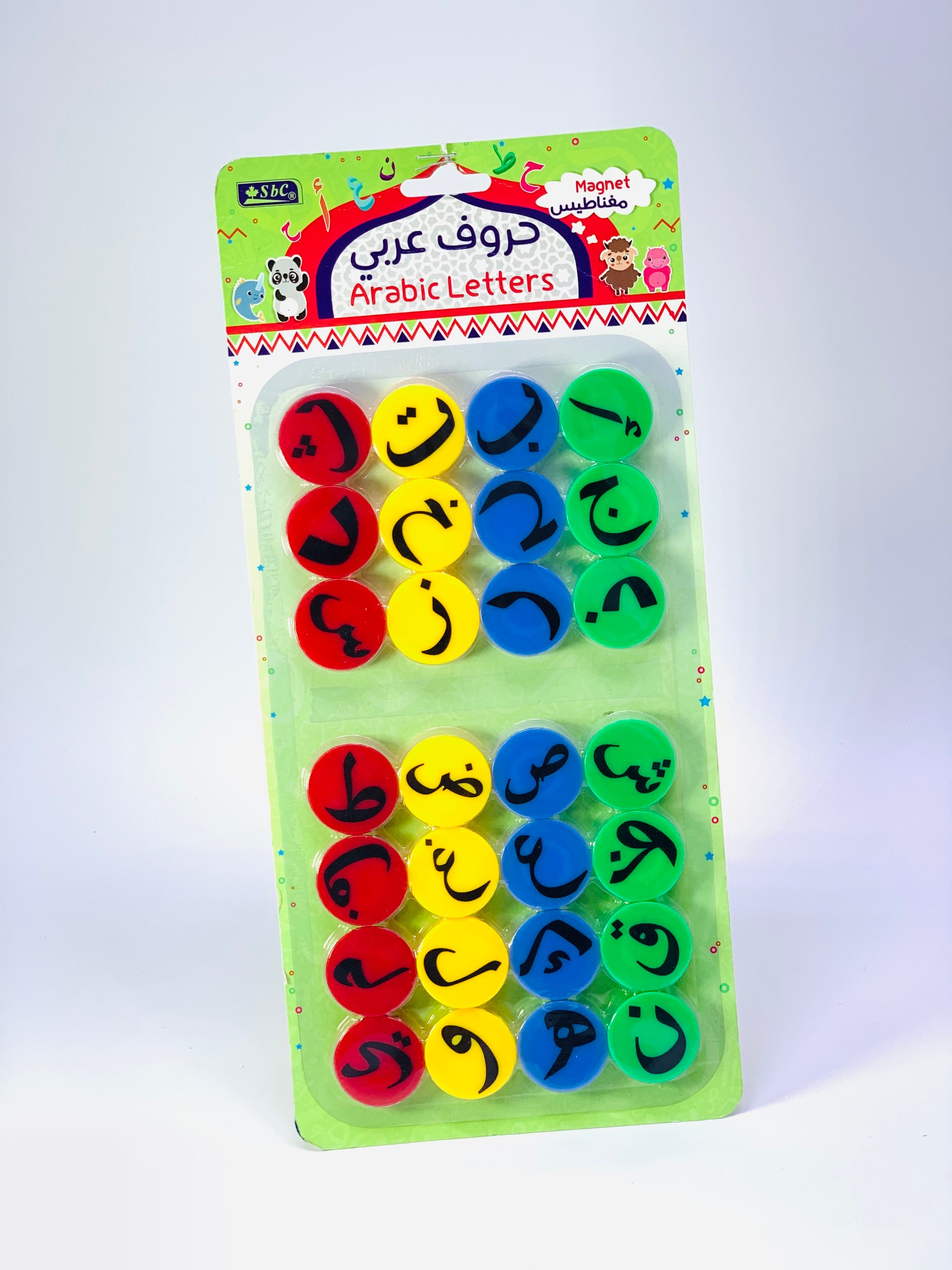 SBC ARABIC LETTERS MAGNET COLORS – AL NAHAR STATIONERY