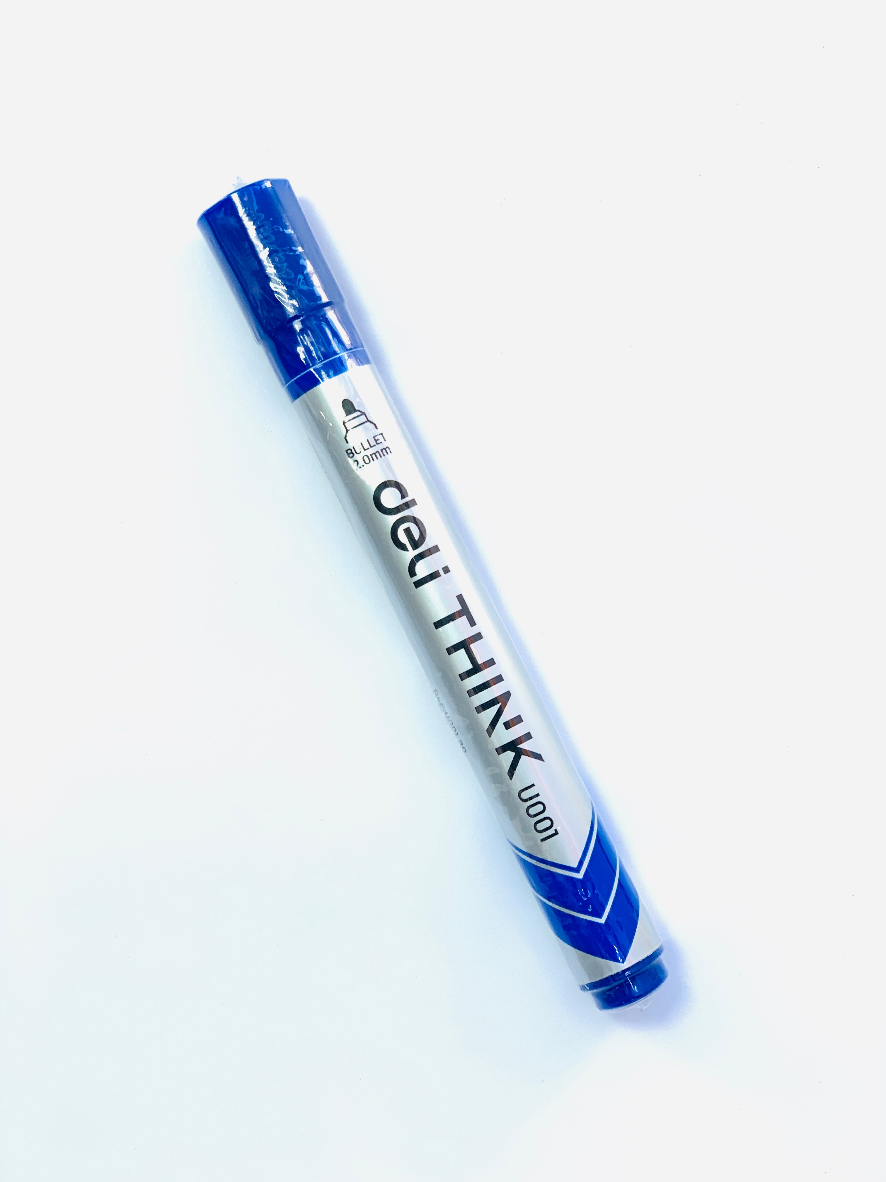 DELI THINK WHITE BOARD MARKER BLUE – AL NAHAR STATIONERY
