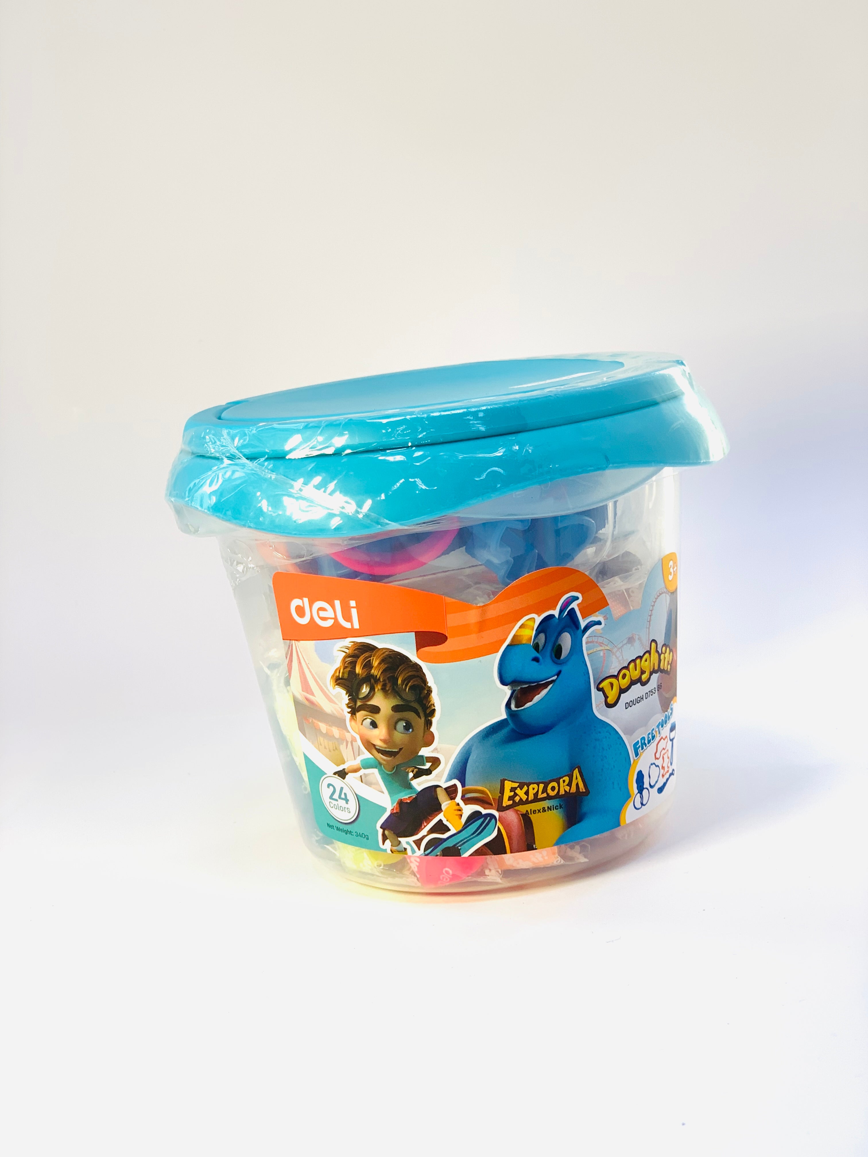 DELI PLAY DOUGH 24 COLOR – AL NAHAR STATIONERY
