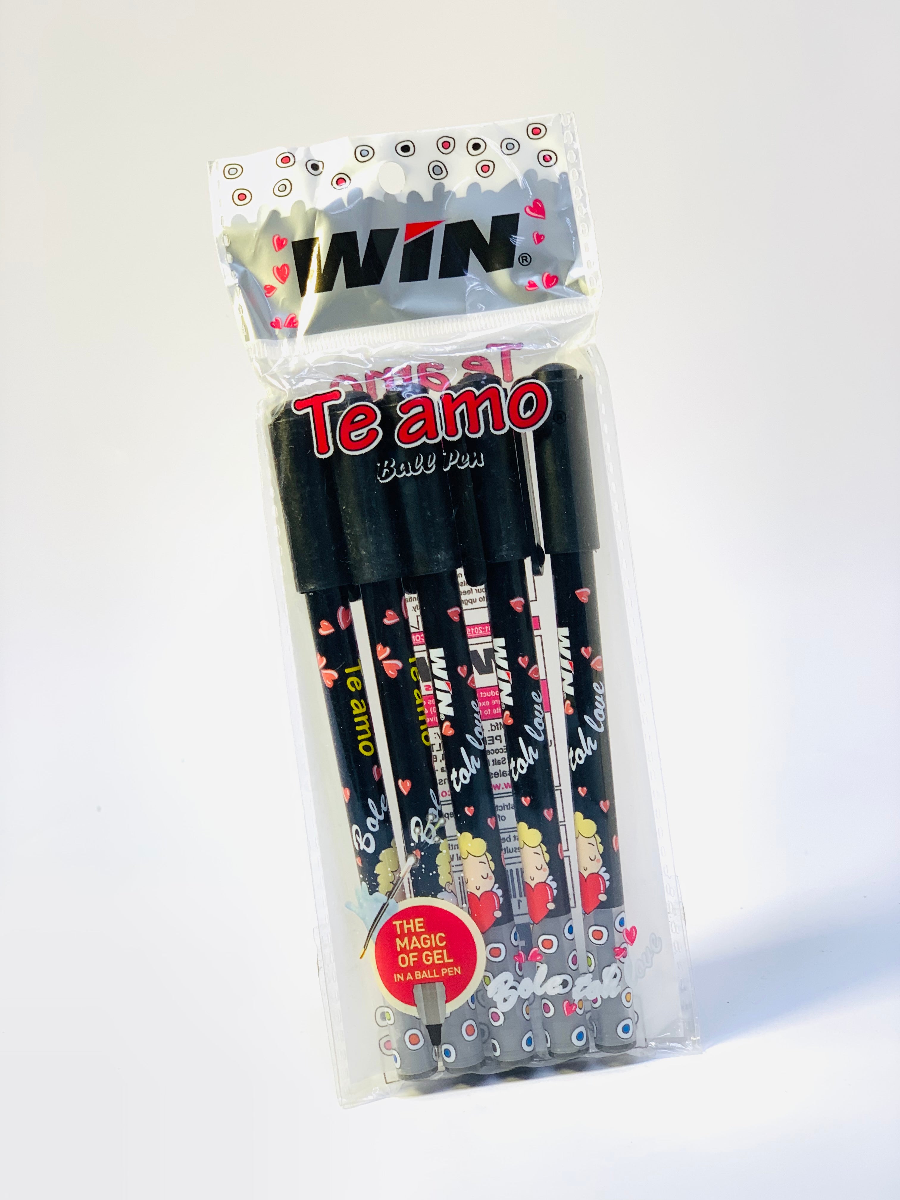 TE AMO BLL PEN BLACK 1X5 – AL NAHAR STATIONERY