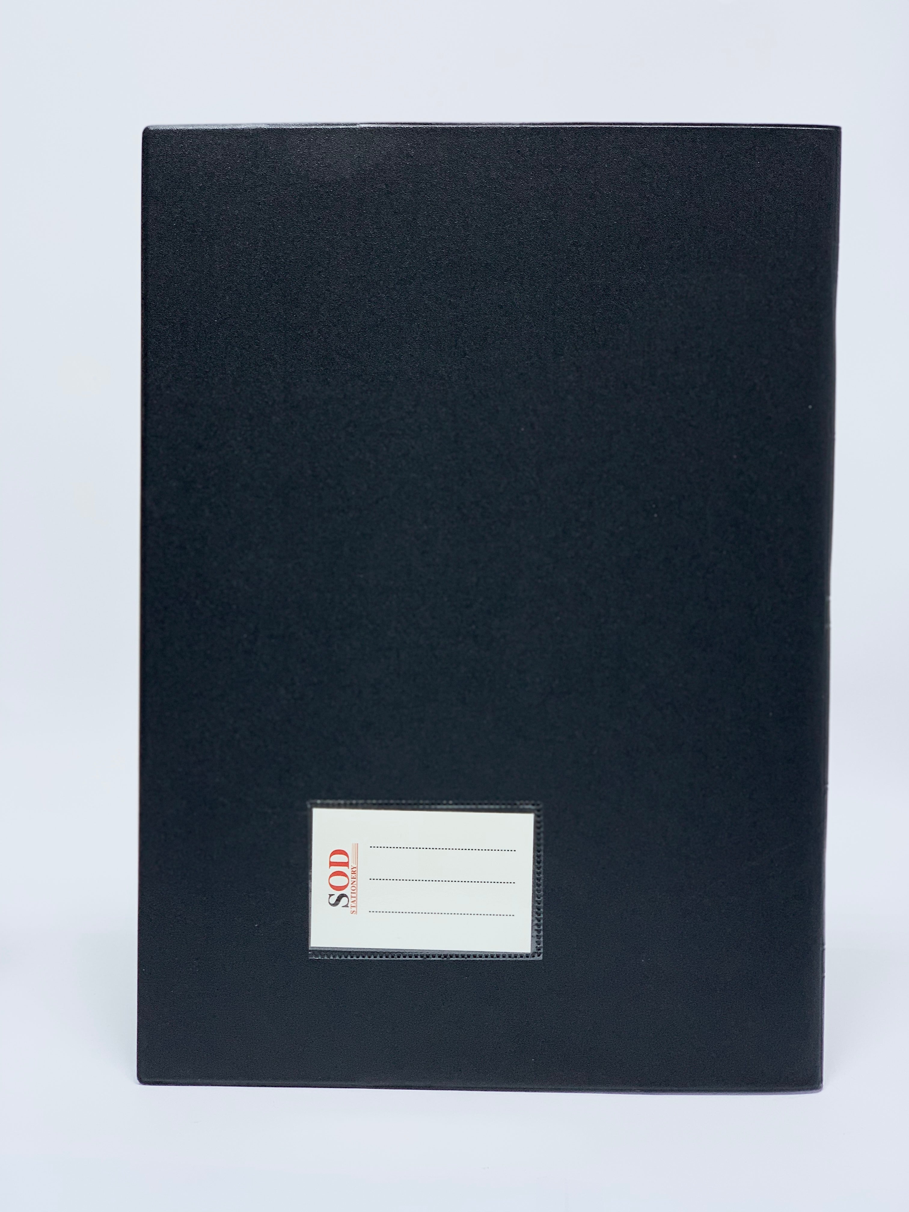 A4 ENGLISH 4 LINE NOTE BOOK BLACK COLOR 100 SHEETS – AL NAHAR STATIONERY