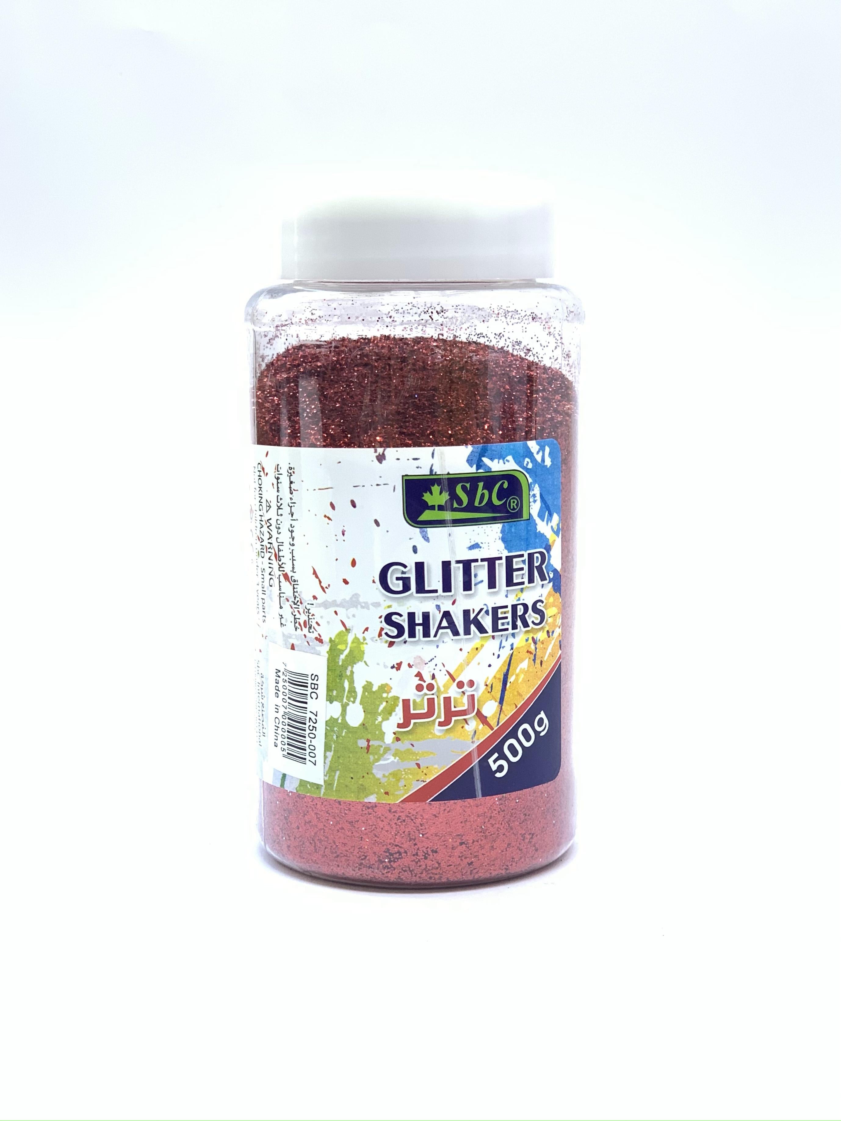 RED SHAKERS GLITTER 500G – AL NAHAR STATIONERY