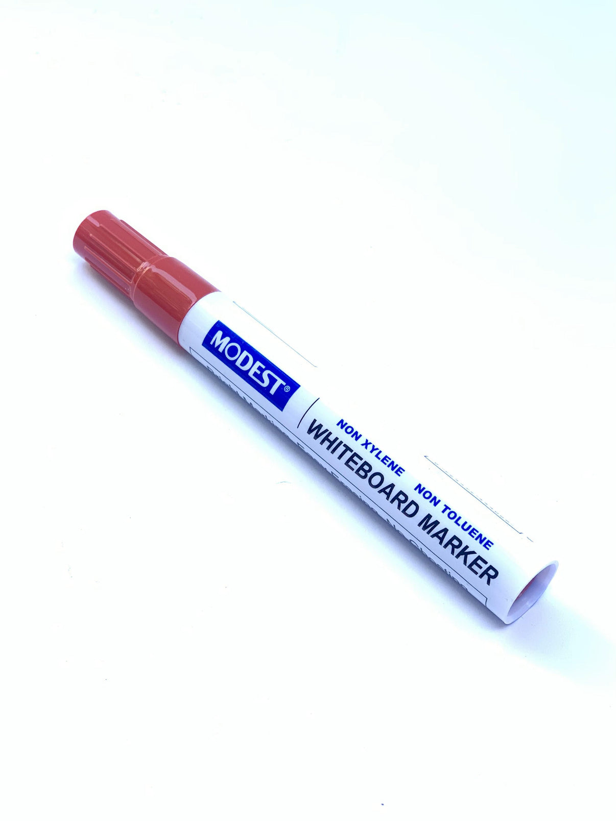 MODEST WHITE BOARD MARKER CHIESEL TIP RED – AL NAHAR STATIONERY