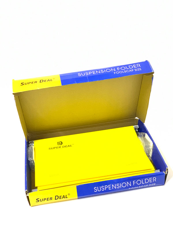SUPER EAL SUSPENSION FOLDER 1X50 YELLOW (HANGING FILE ) – AL NAHAR ...