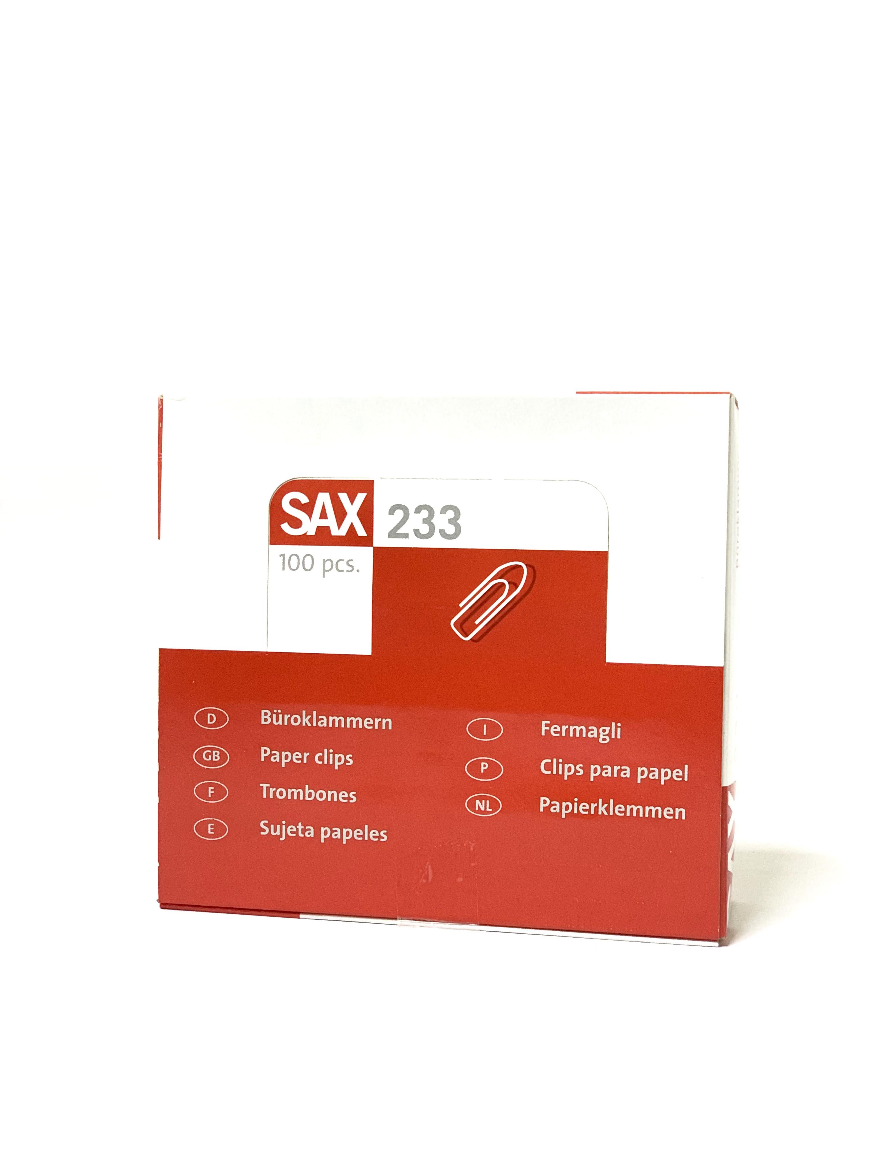 SAX 233 STAPLE PIN FULL BOX 10 PACK X1000PCS – AL NAHAR STATIONERY