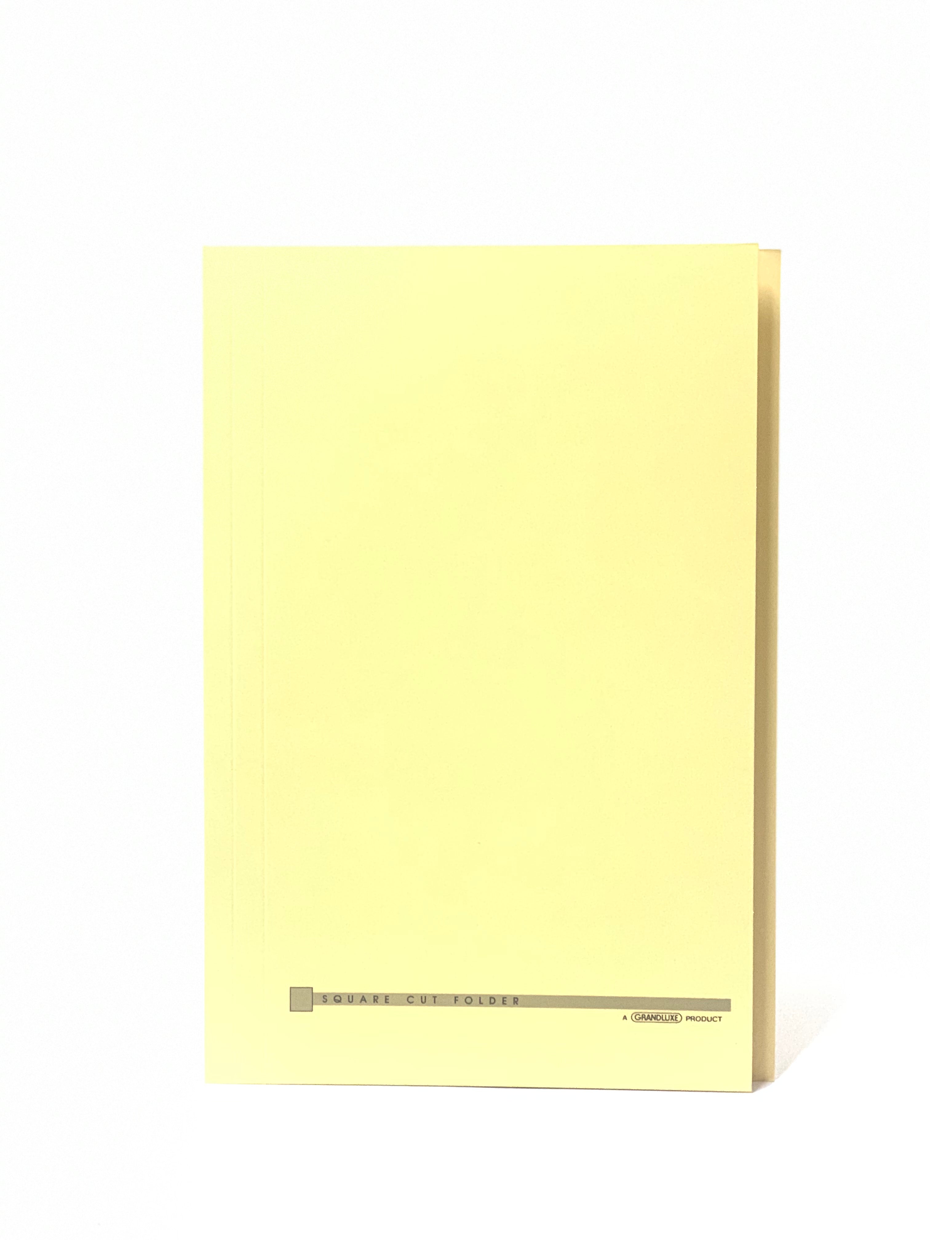 Square cut folder Fullscape Yellow – AL NAHAR STATIONERY