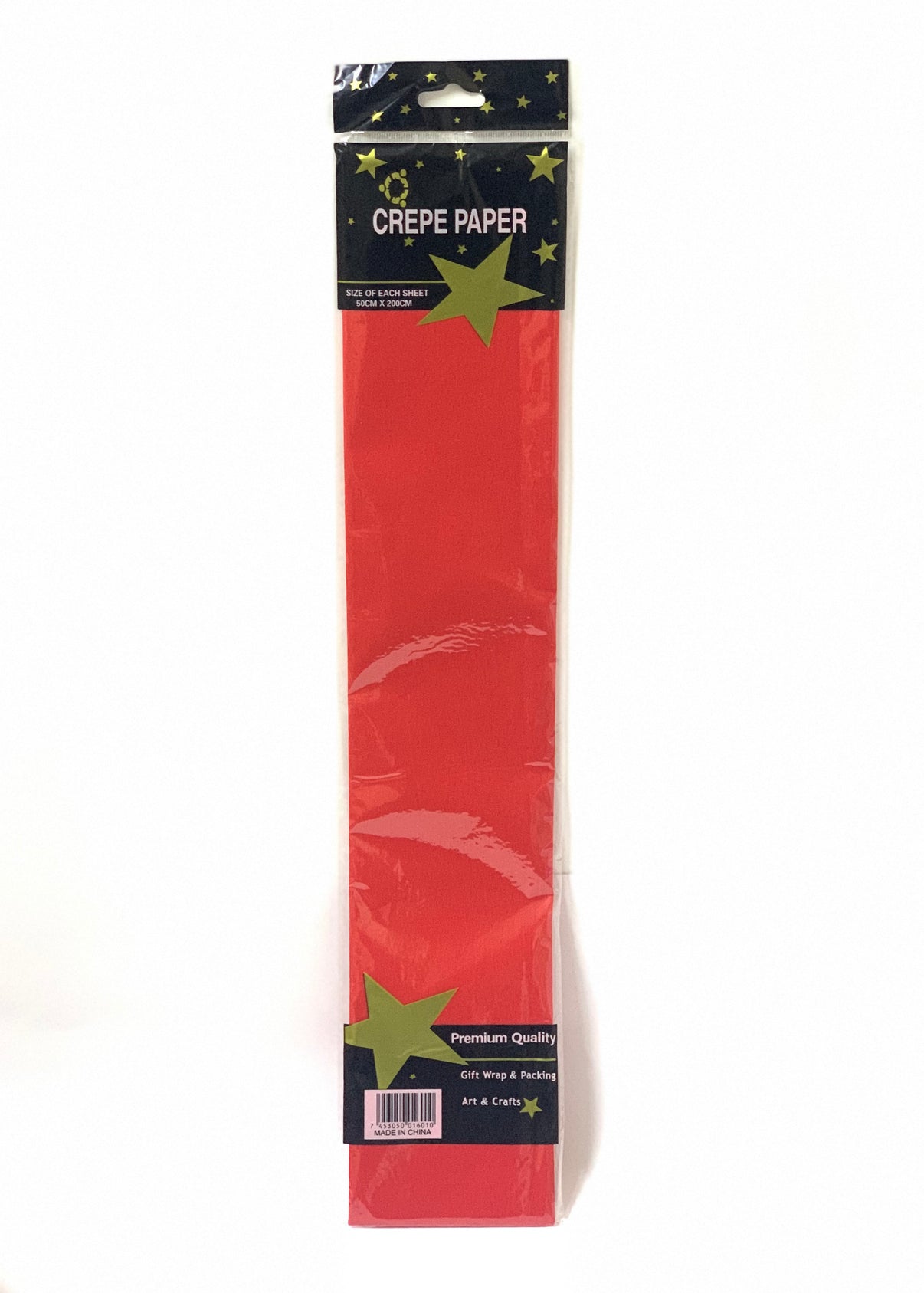 CREPE PAPER RED COLOUR – AL NAHAR STATIONERY